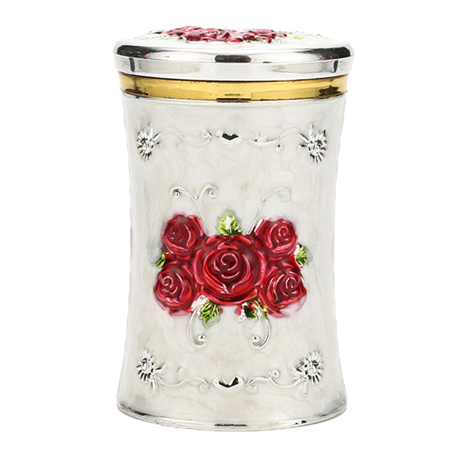 HomeCozy Toothpick Holder Vintage Embossed Toothpick Dispenser Large ...