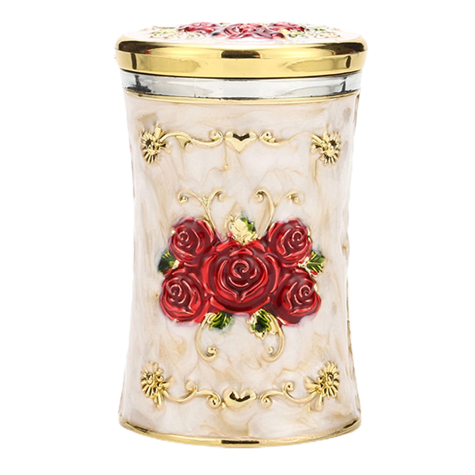 HomeCozy Toothpick Holder Vintage Embossed Toothpick Dispenser Large ...