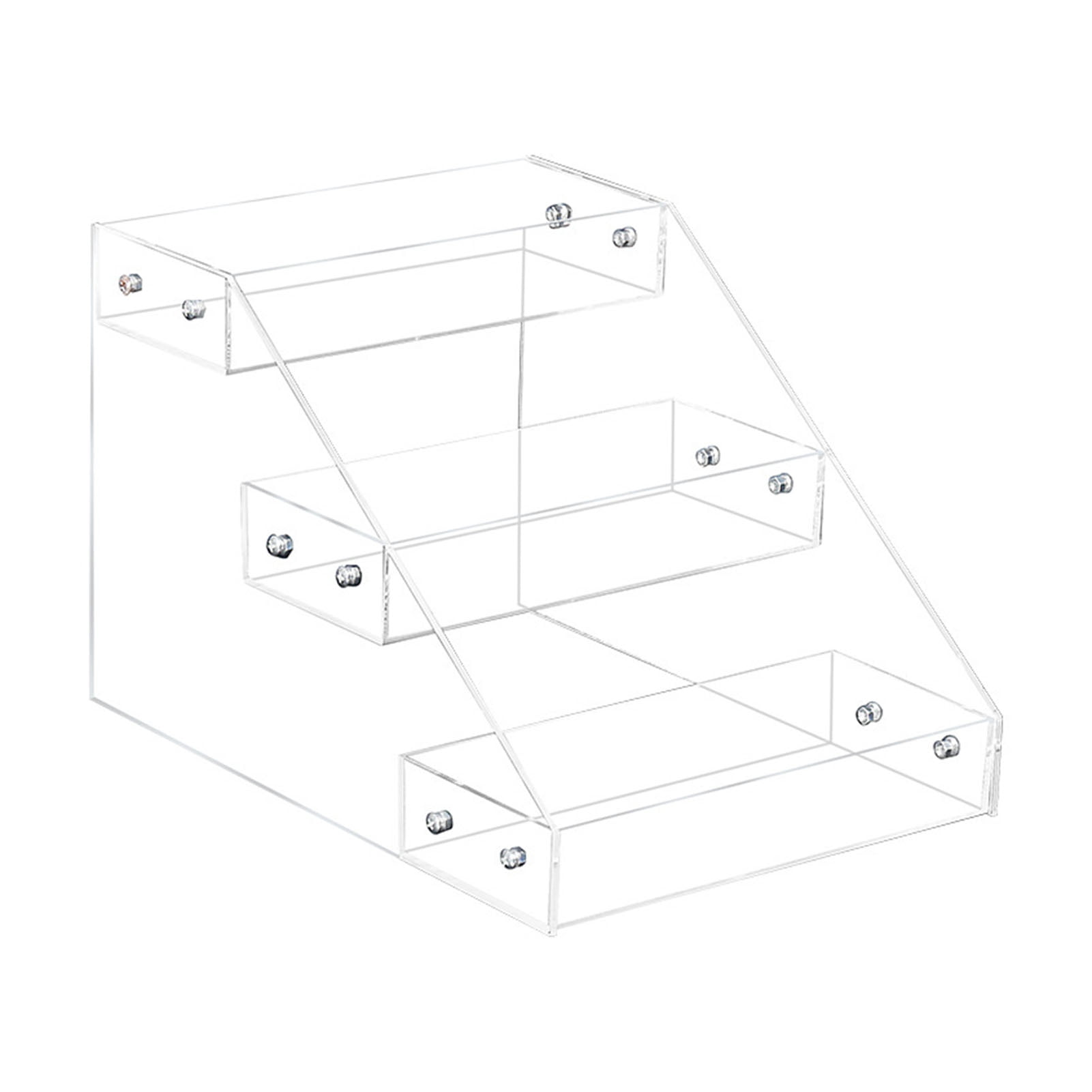 HomeCozy Transparent Acrylic Display Stand Multi-layer Strong Load ...