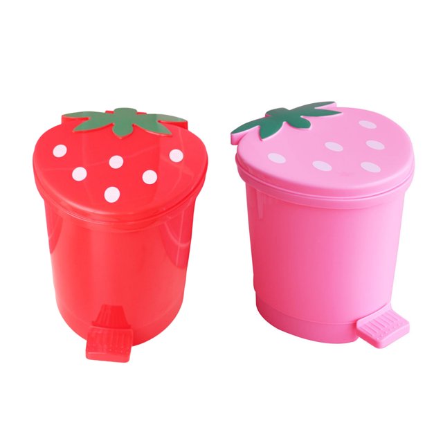 HomeCozy Trash Can Large-Capacity Good Weight Capacity Exquisite Shape ...