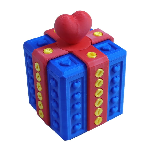 HomeCozy Valentine's Day Gift Box Annoying Gift Box with Screws 3D ...