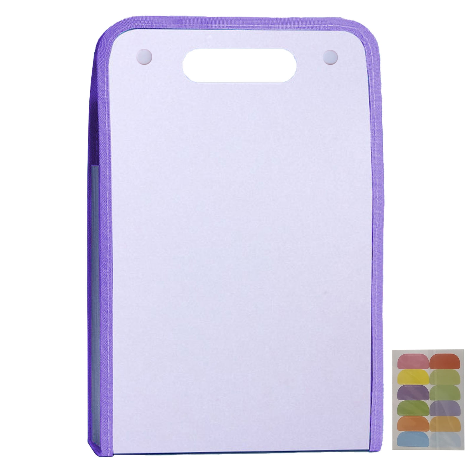 HomeCozy Vertical A4 File Organizer Bag 13-Layer Large Capacity ...