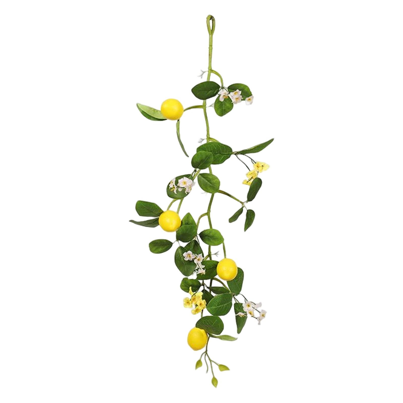 HomeCozy Vivid Fake Lemon Vine Realistic Delicate No Watering Aesthetic ...