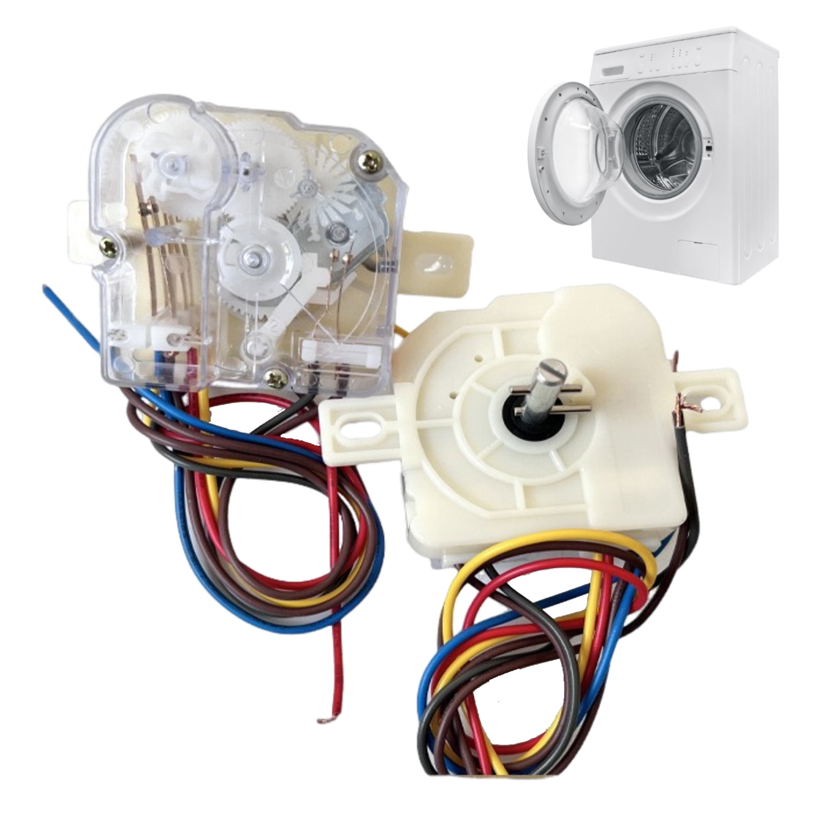 HomeCozy Washing Machine Timer Three/Six Wire 180 Degree Switch ...