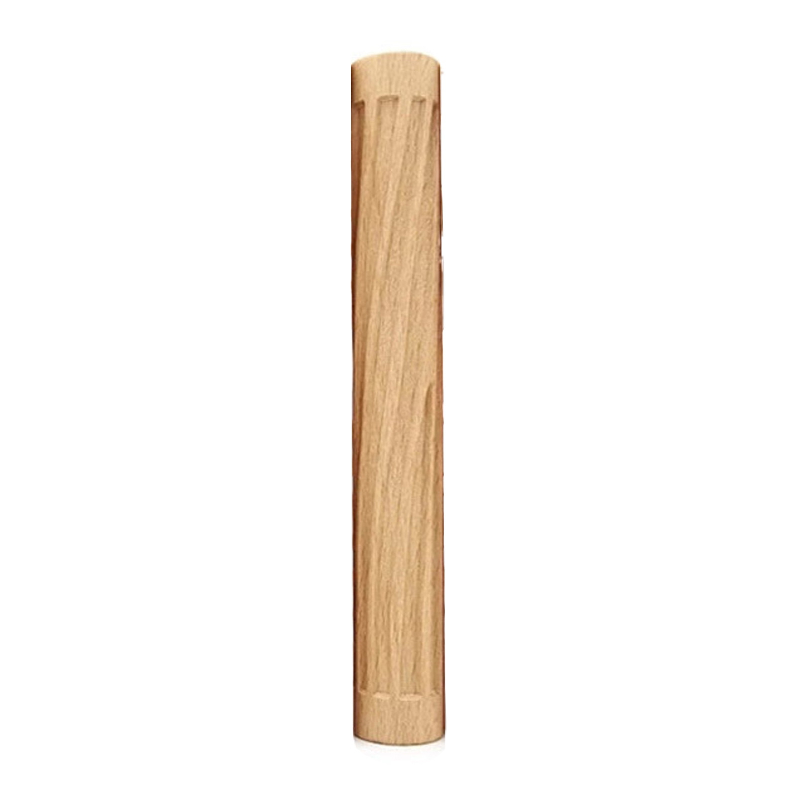 HomeCozy Wooden Rolling Pin Clear Texture Leaves Snowflake Water Ripple ...