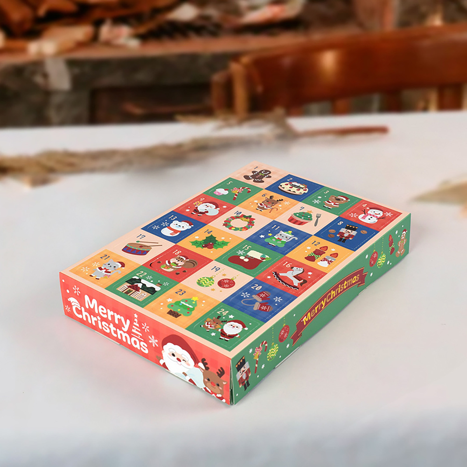 HomeCraft Co. Christmas Advent Calendar Boxes To Fill 24 Days Advent ...