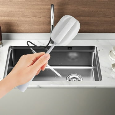 Bottle Brush Long Handle Cup Cleaner Brush Sponge Bottle Scrubber ...