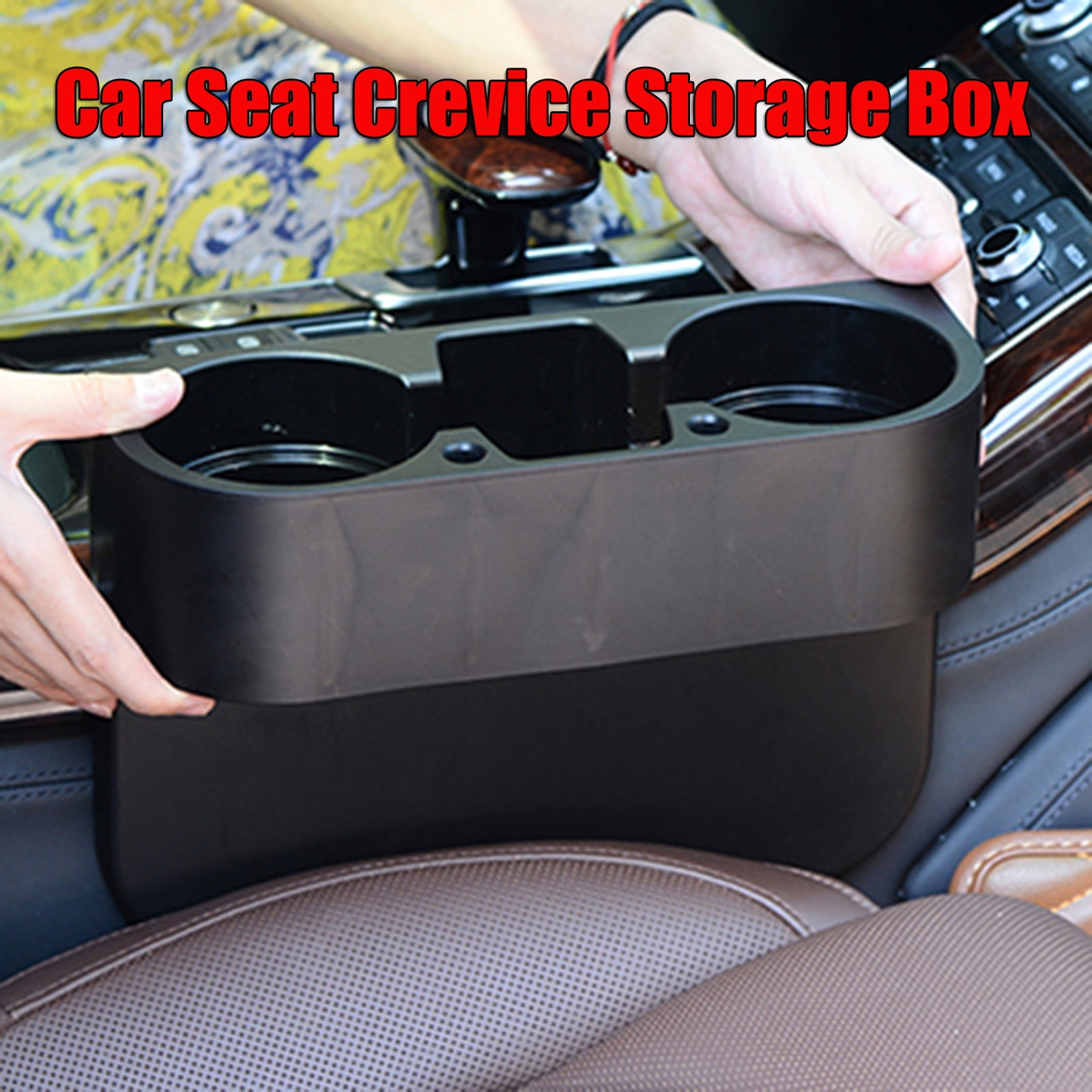 HomeDM Car Seat Gap Filler Organizer, Automotive Front Seat Storage ...