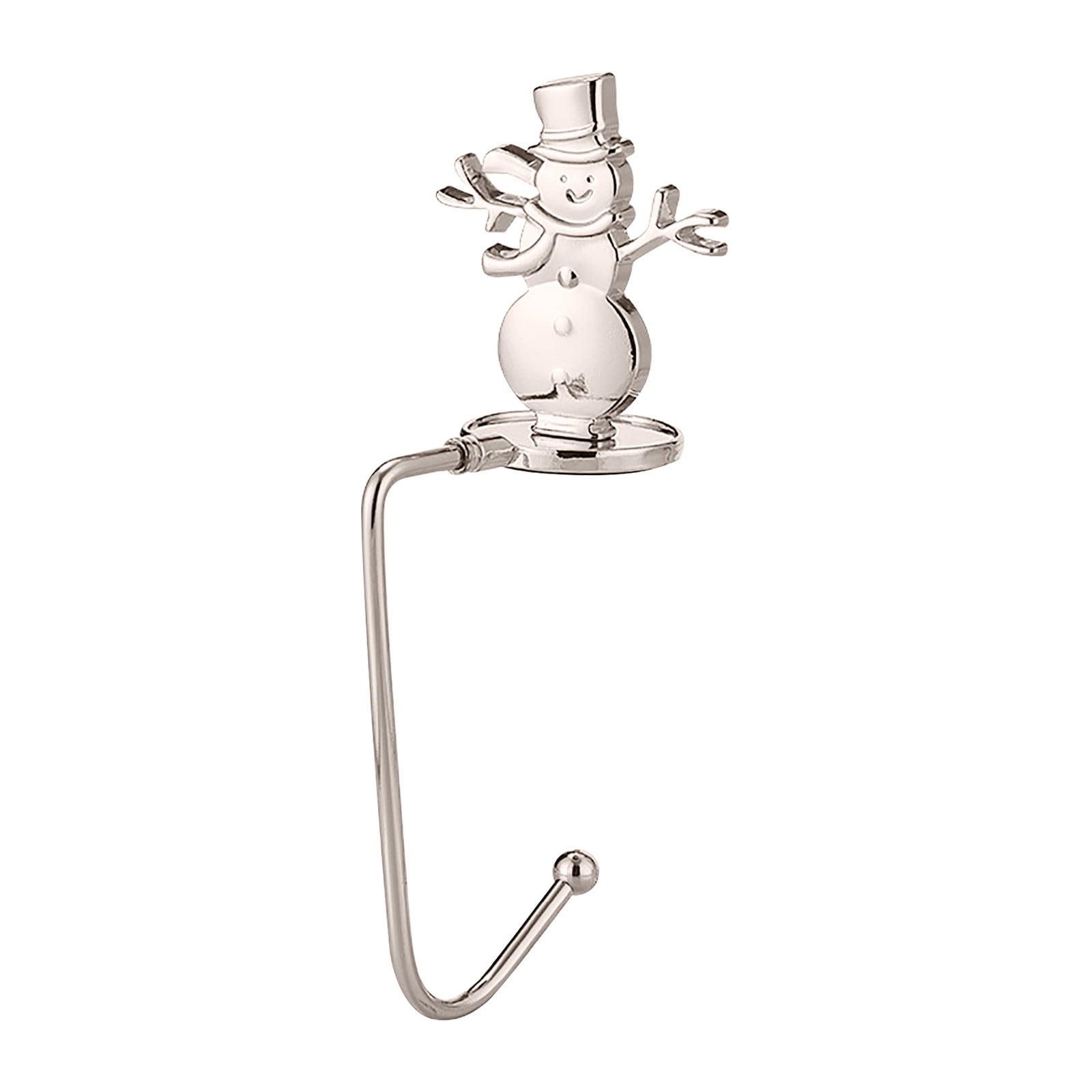 HomeDM Christmas Stocking Holders for Mantle, Weighted Stocking Hangers ...