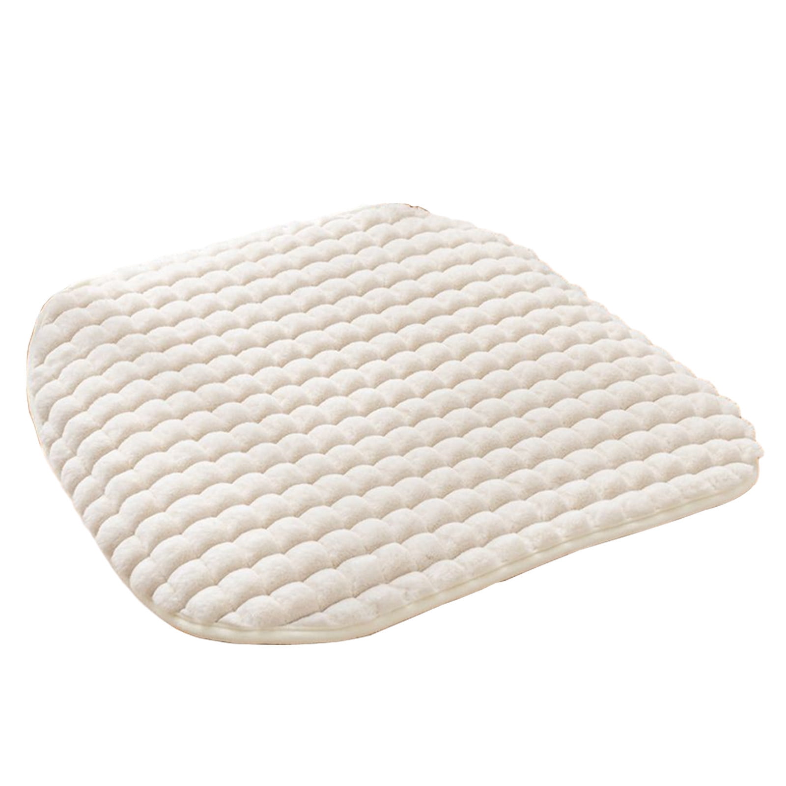 HomeDM Corduroy Chair Cushion with Ties Ultra Soft Warm Floor Cushion ...