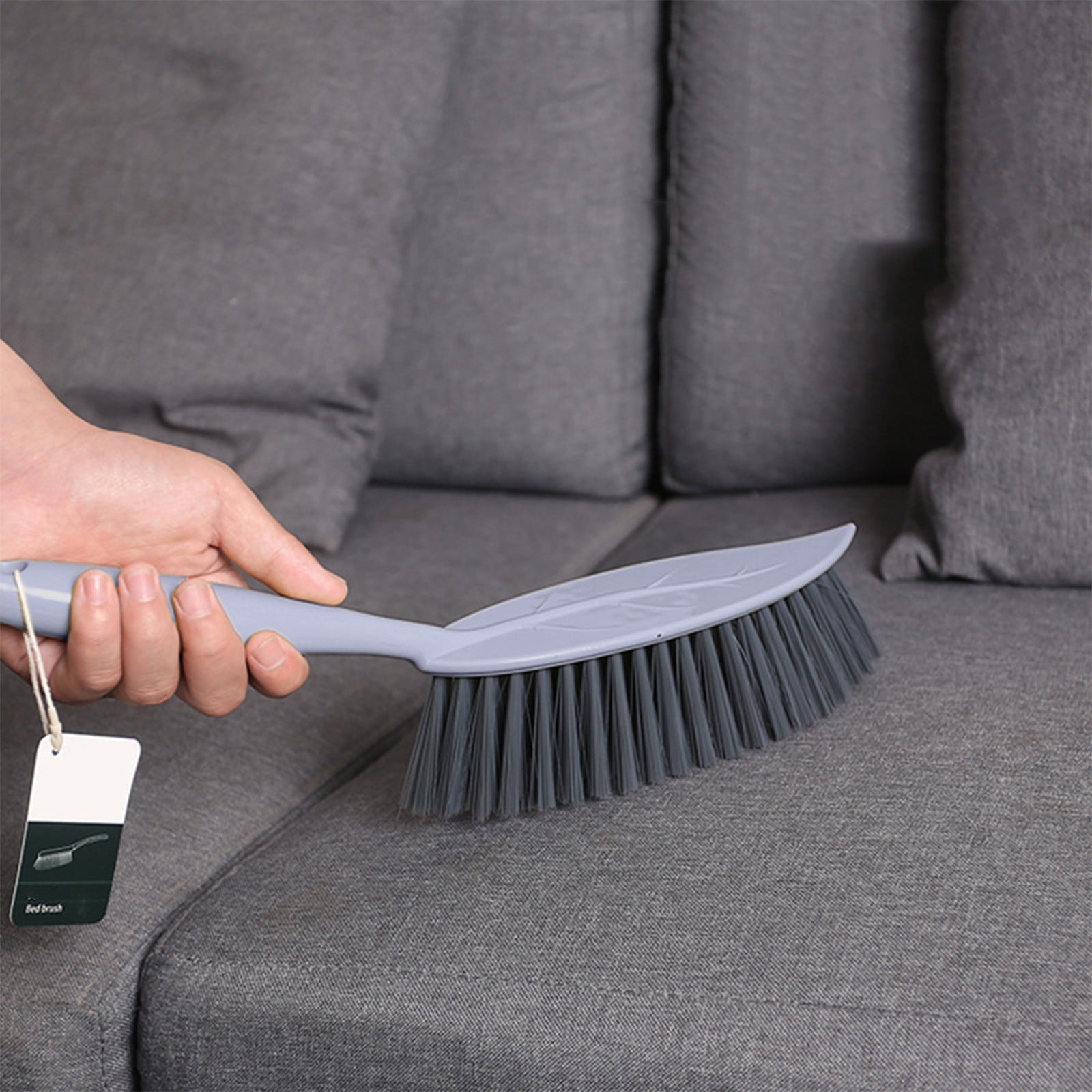 HomeDM Hand Broom Soft Cleaning Brush Hotel Family Clothes Dust Hair ...