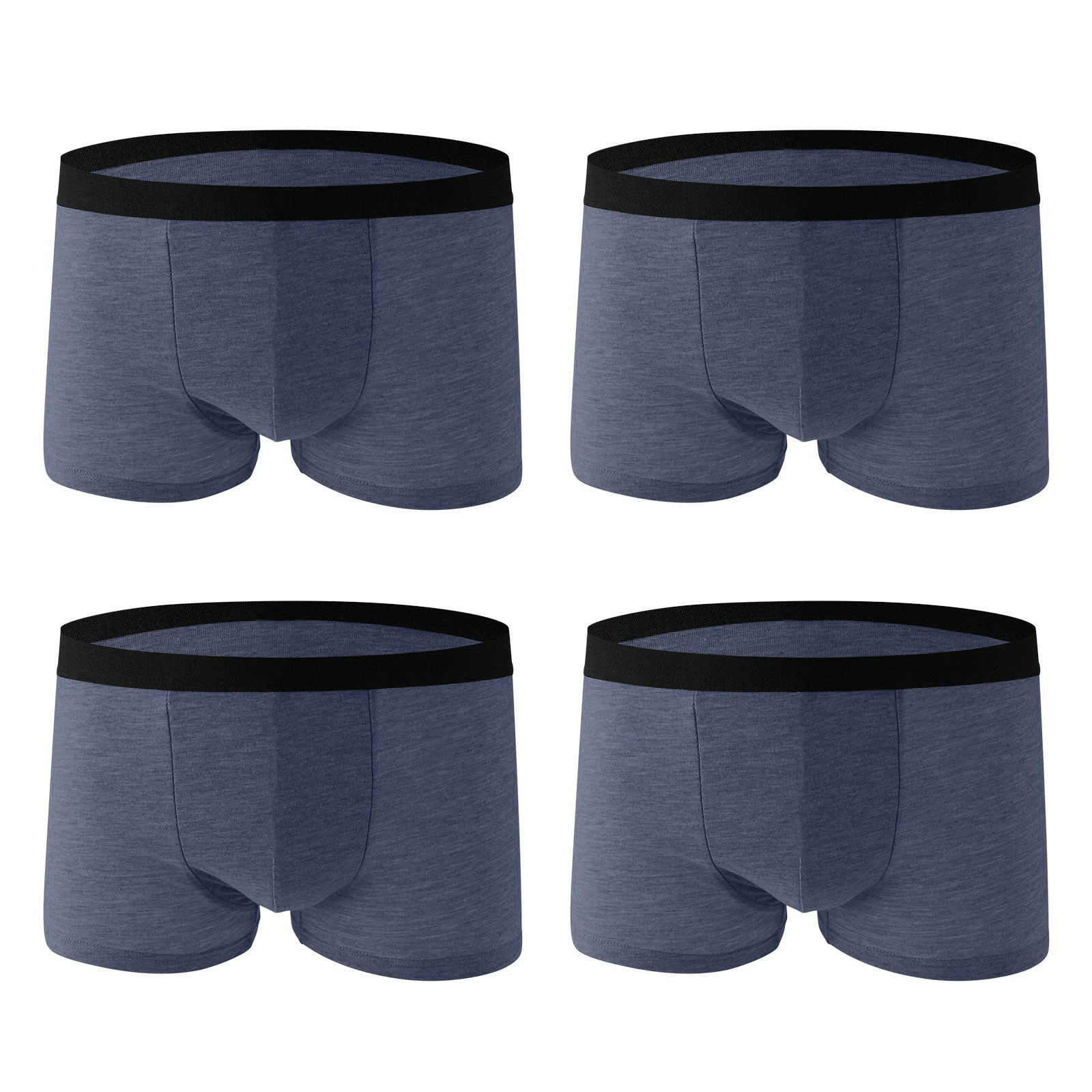 HomeDM Mens Underwear Boxer Briefs Soft Comfort Boxers Moisture-Wicking ...