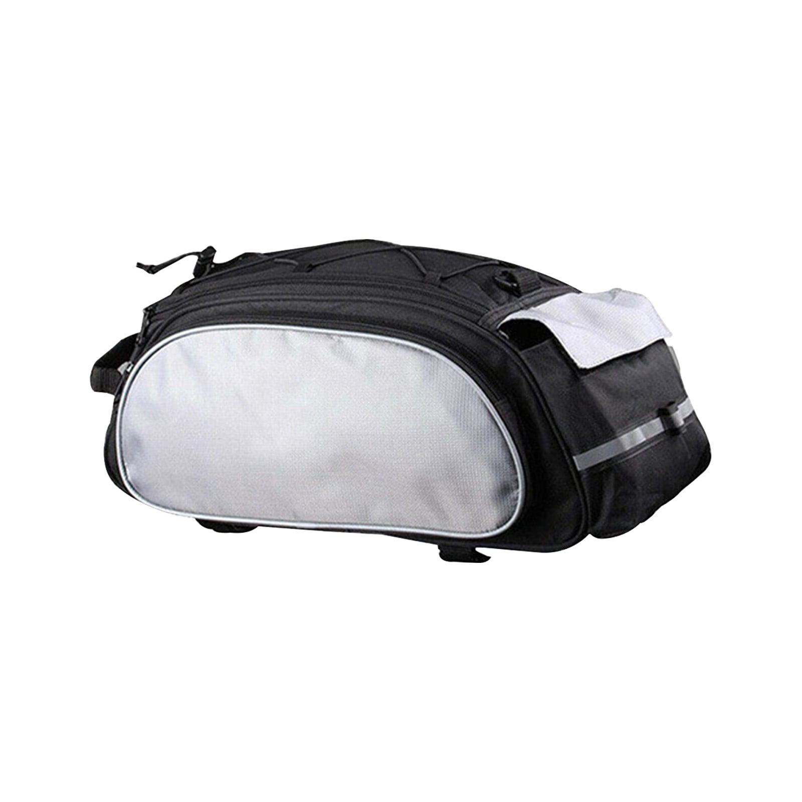 HomeDM Waterproof Bike Rear Rack Bag Pannier Bags for Bicycles Bike ...