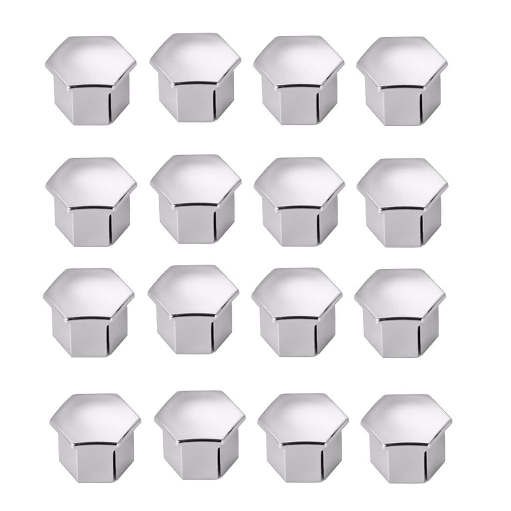 HomeDM Wheel Nut Screw 16Pcs Wheel Nylon Plastic Nut Rim Cover Tyre ...