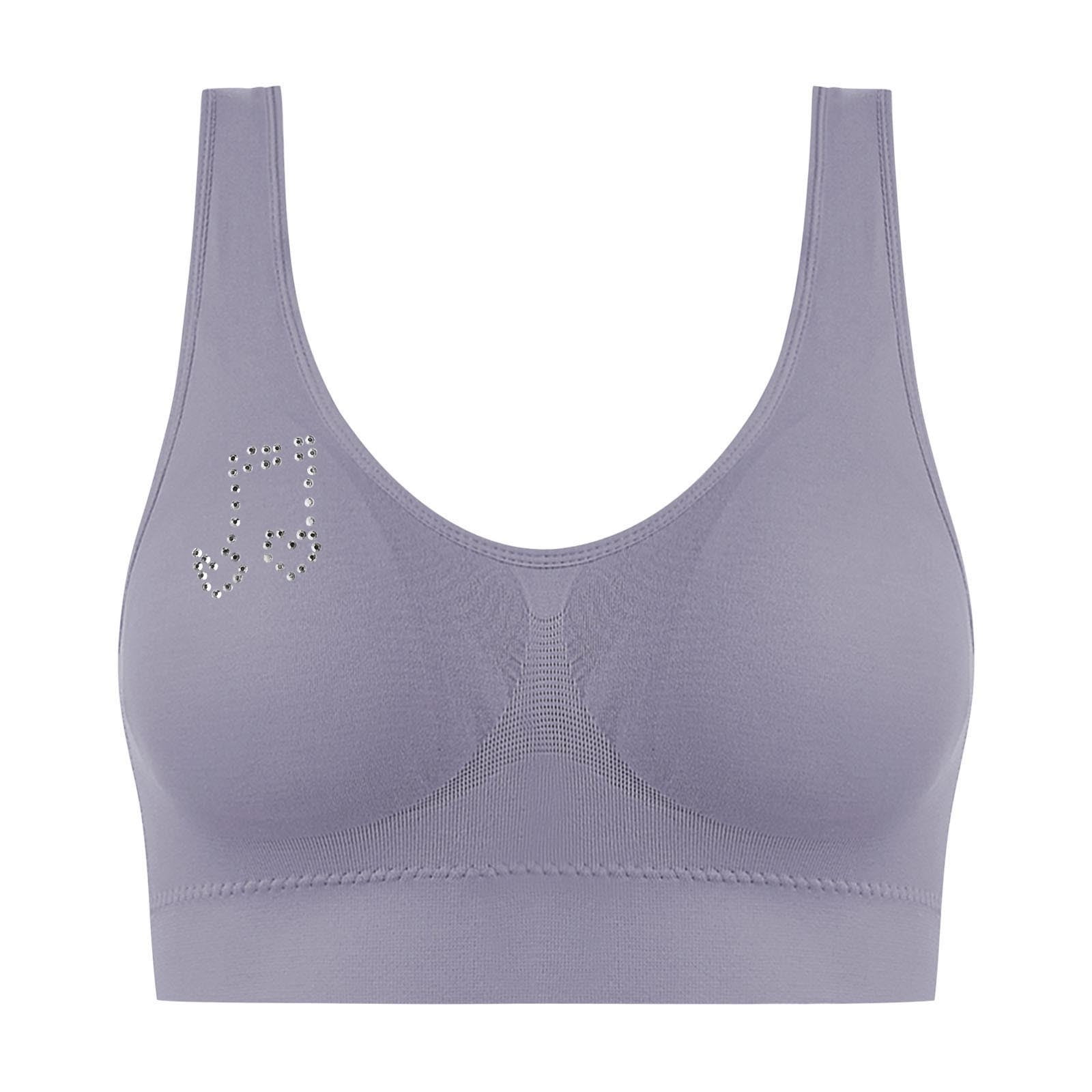 HomeDM Womens Seamless Bras - Sizes S-4XL Plus Size No Underwire ...