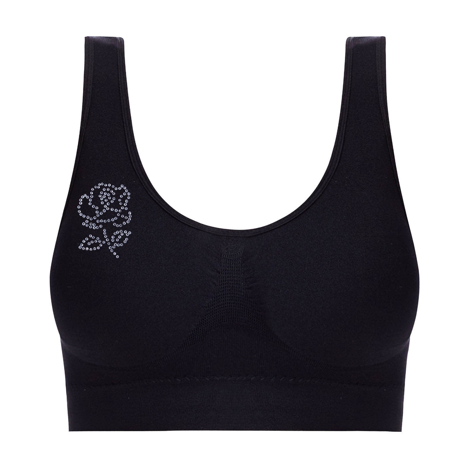 HomeDM Womens Seamless Bras U Back Bralettes - No Underwire Comfort ...