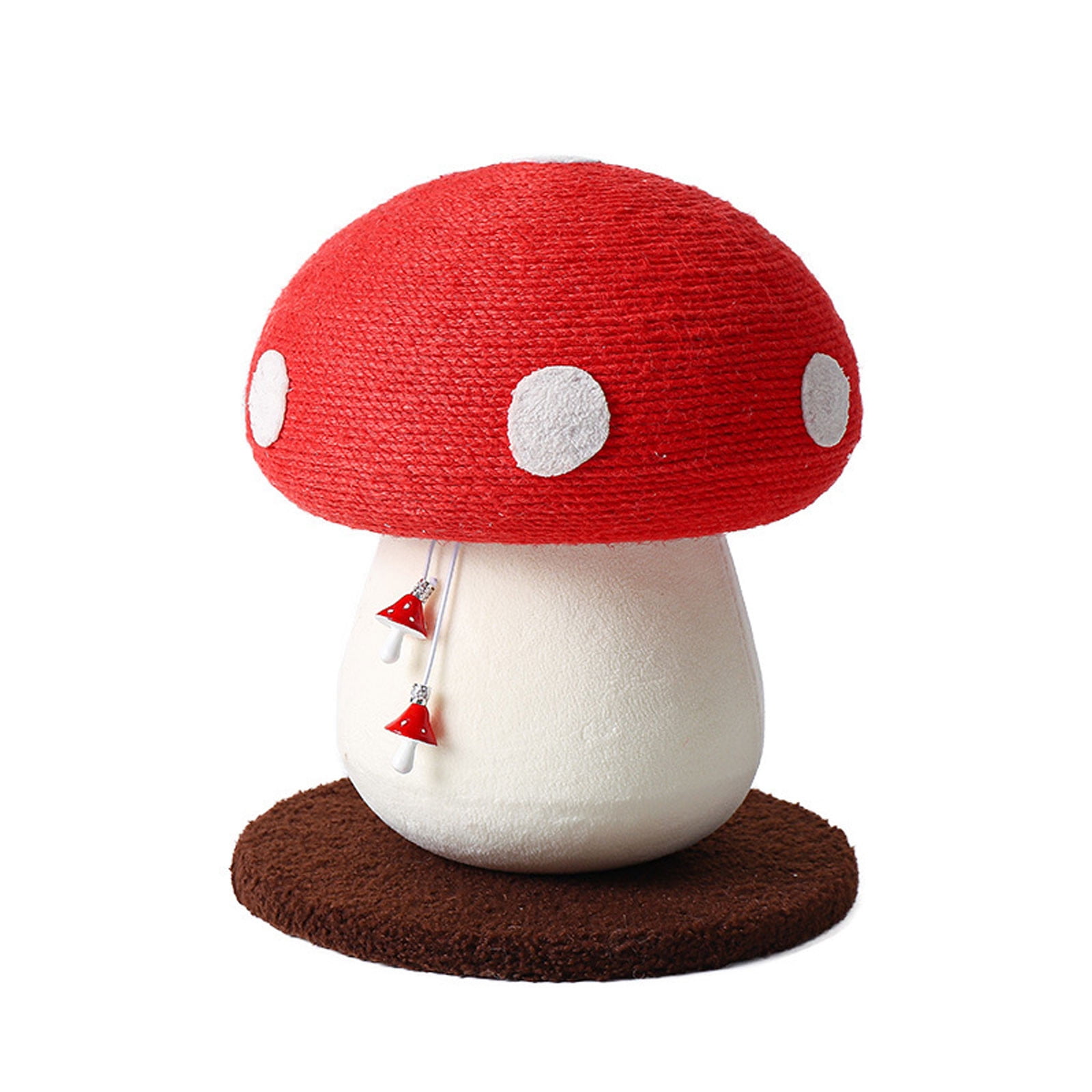 HomeDm Mushroom Cat Scratching Post, 13.26x10.92 Inches Claw Scratching ...