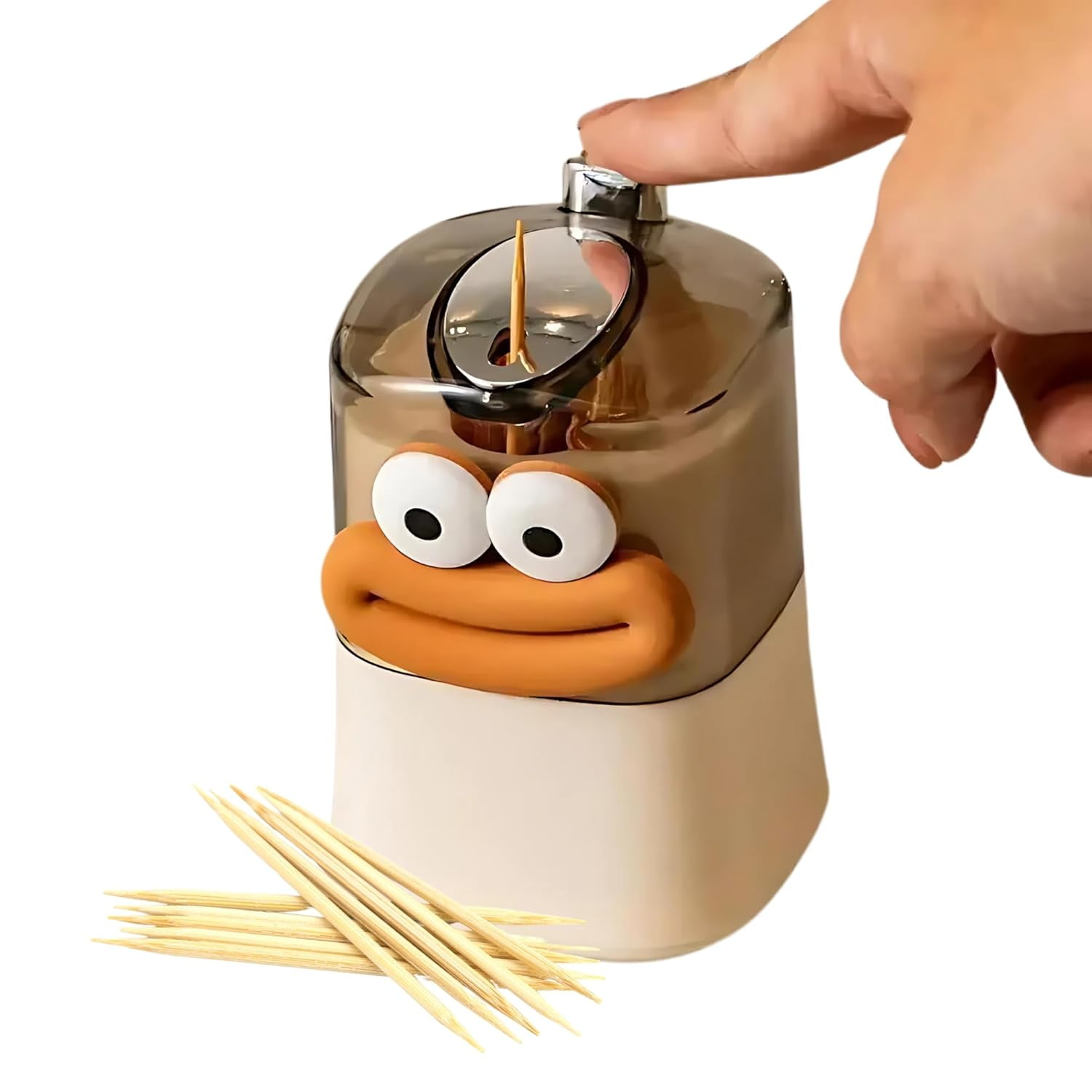 HomeEssentials Automatic PopUp Toothpick Dispenser Hygienic Toothpick ...