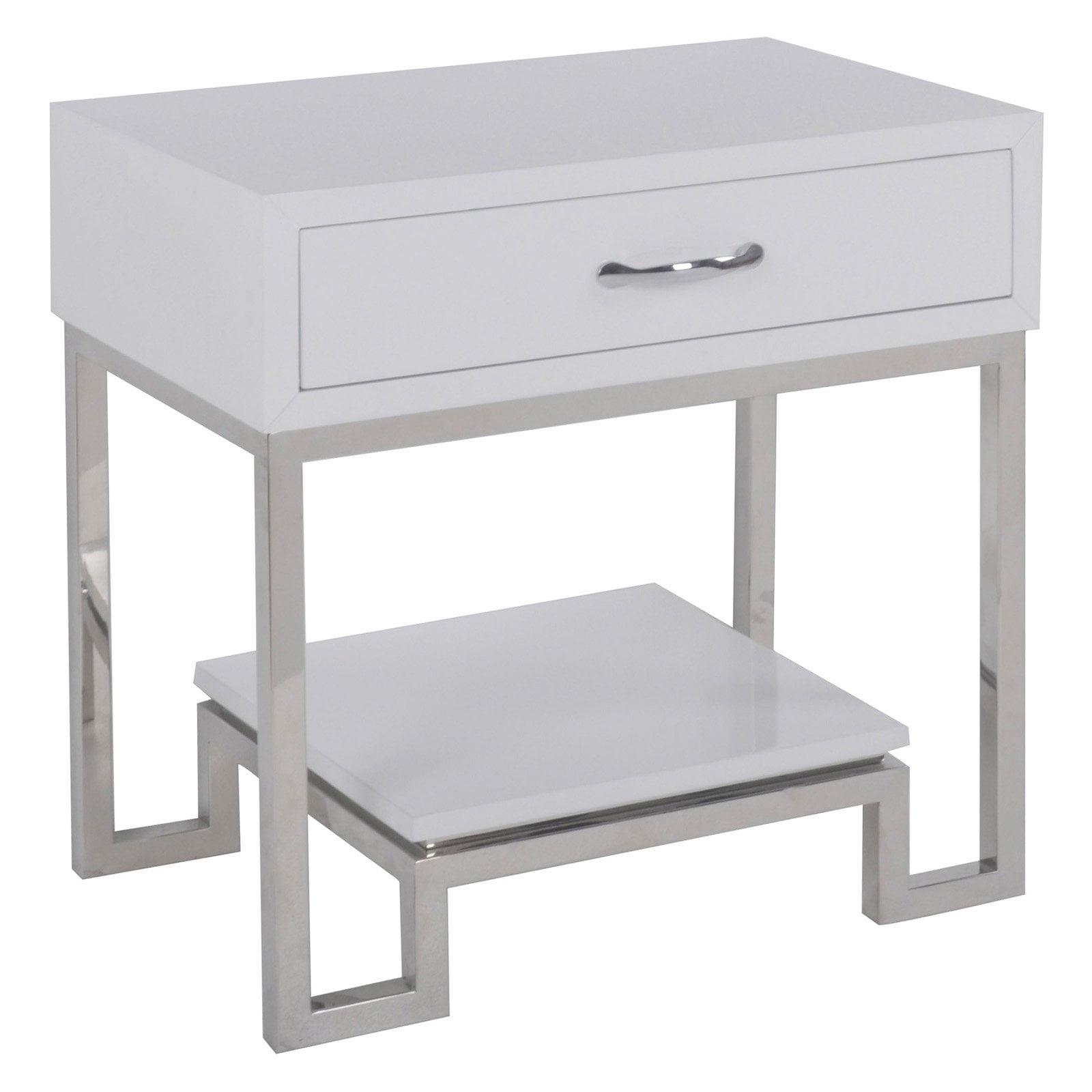HomeFare Single Drawer Chairside Chest - Walmart.com