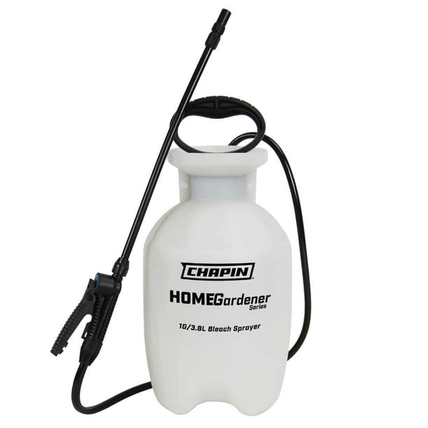 HomeGardener 1-Gallon Bleach Sprayer for Disinfecting - Walmart ...