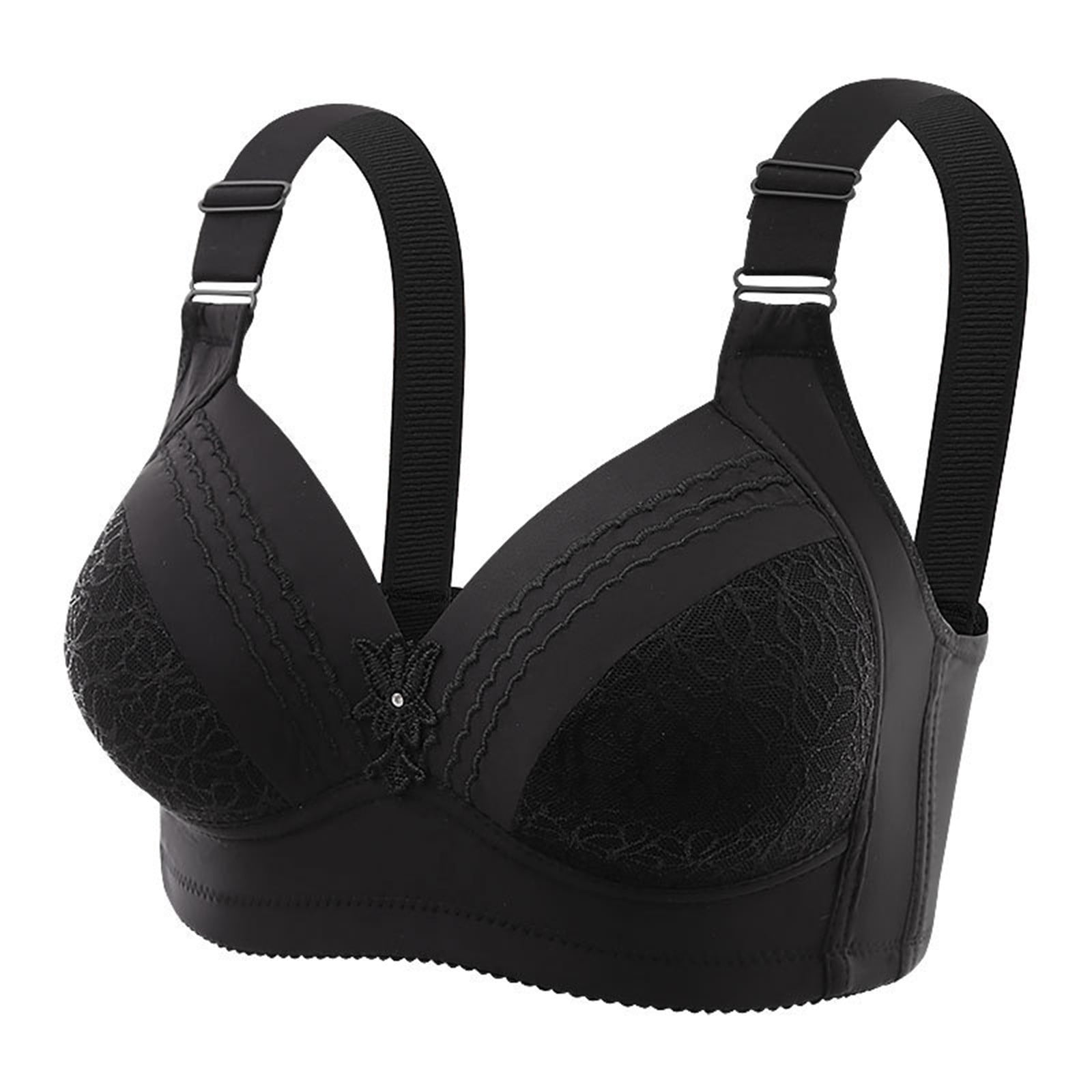 HomeGardon Bras For Women Plus Size,Women's Bra Soild Wire Free ...