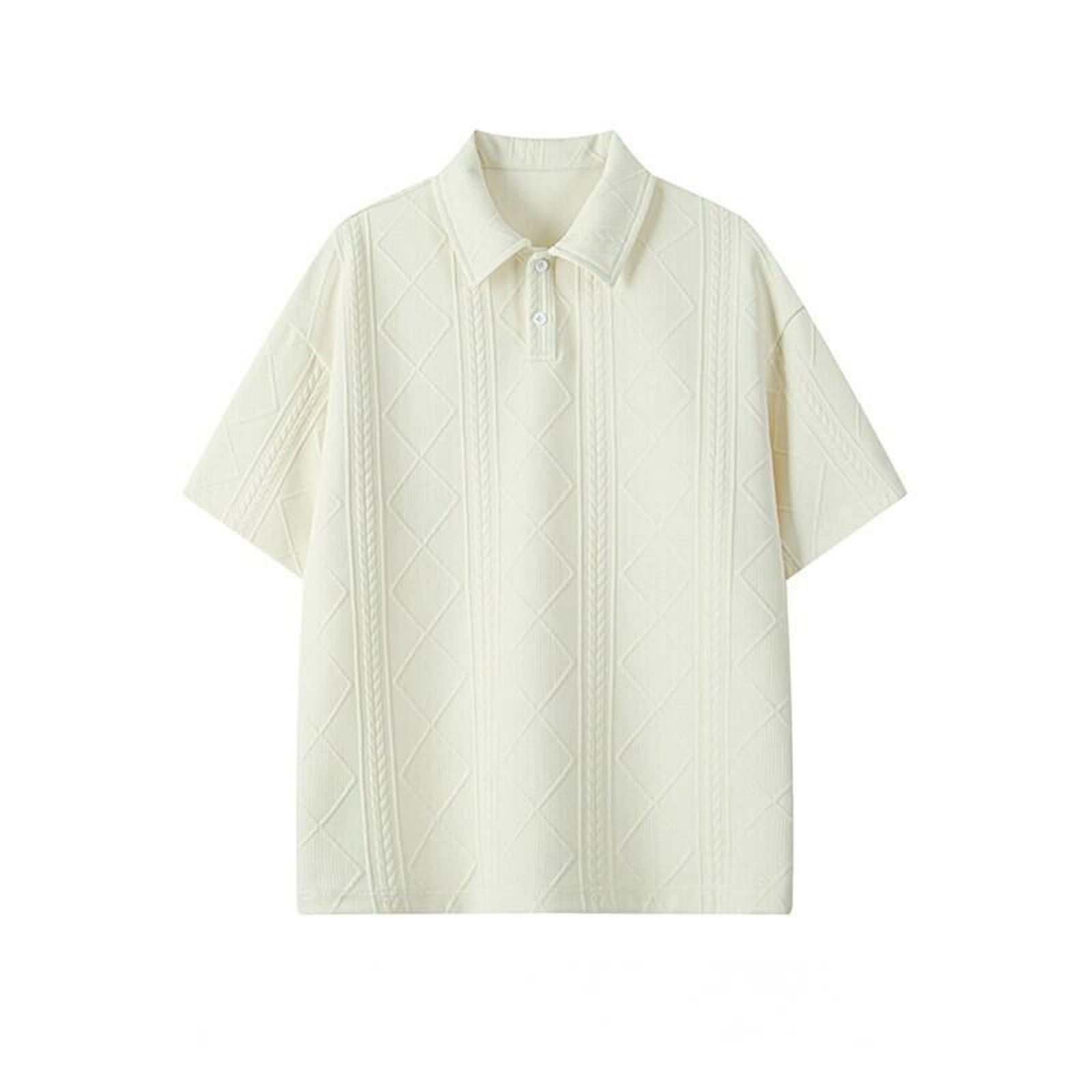 HomeGardon Mens Polo Shirts,Plus Size Polo Shirts for Men Summer ...