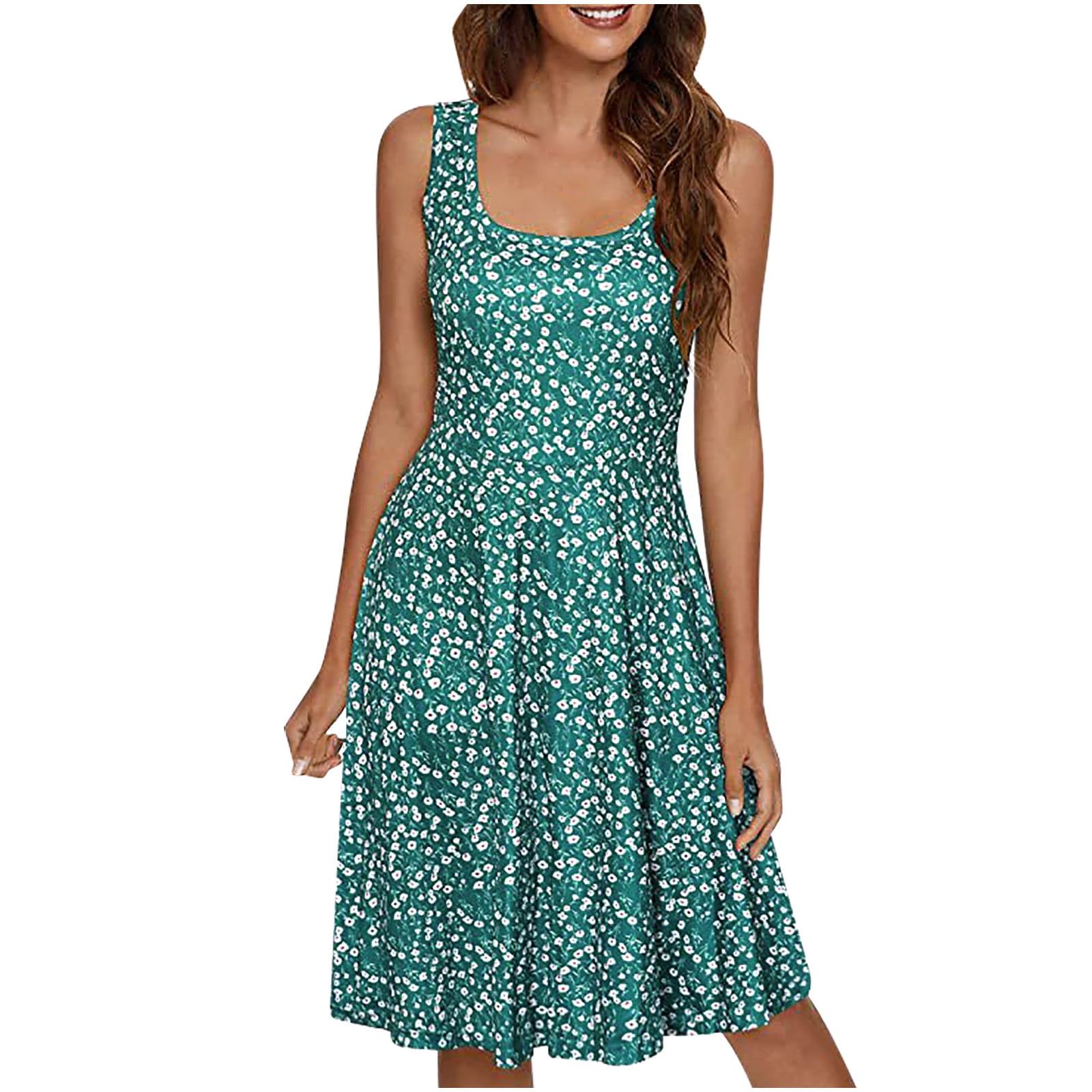 HomeGardon Summer Dresses for Women 2024 Clearance! Women's Summer Midi ...