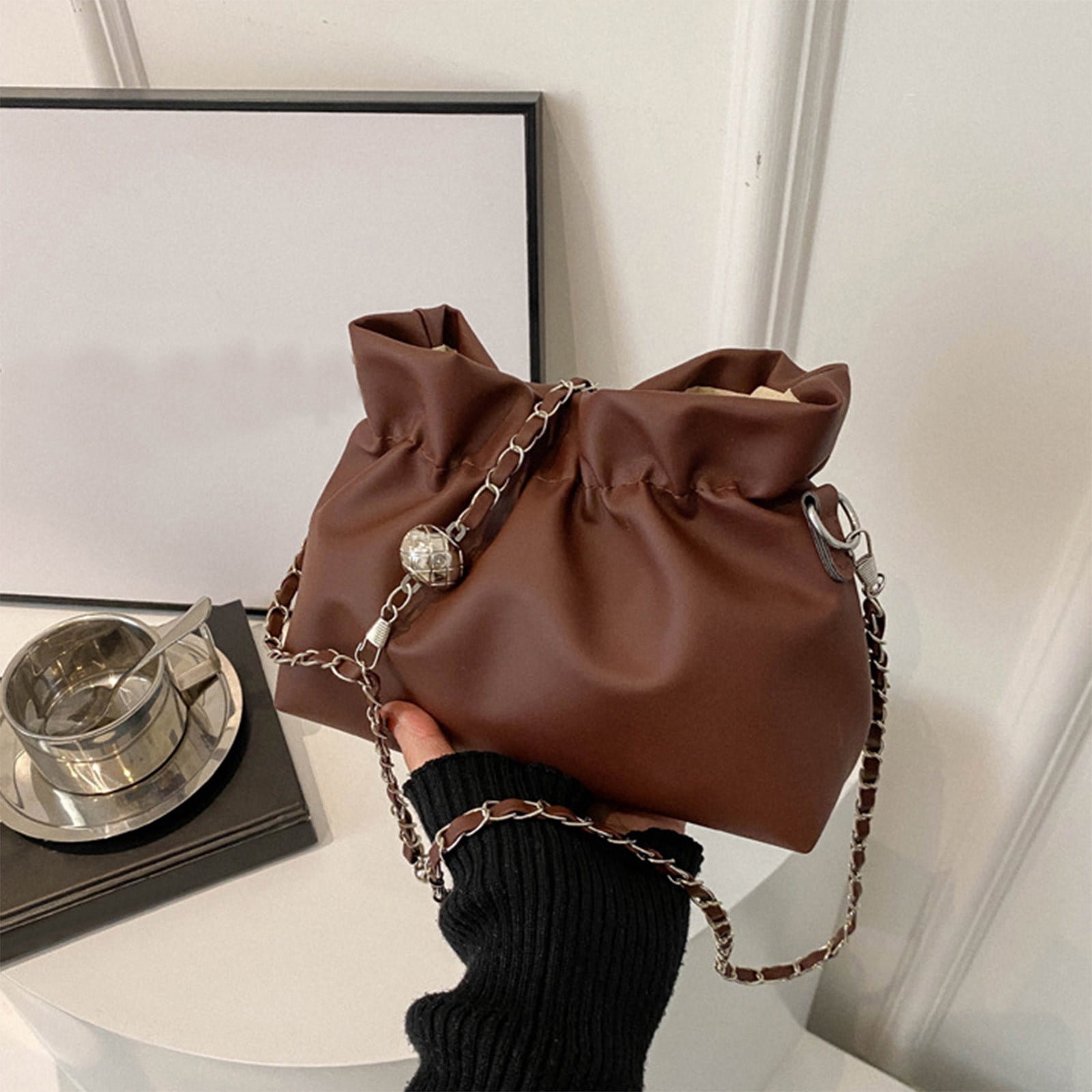 HomeKingdee Crossbody Bags for Women - PU Leather Casual Purse with ...