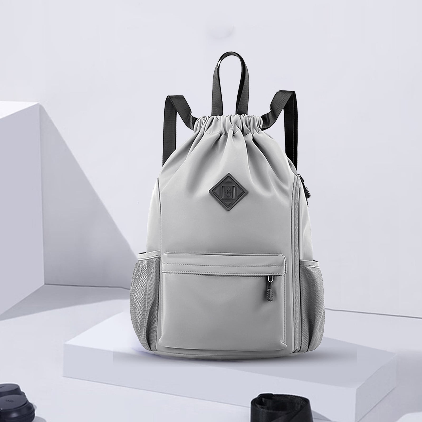 HomeKingdee Drawstring Sports Backpack for Gym & Outdoor Activities ...