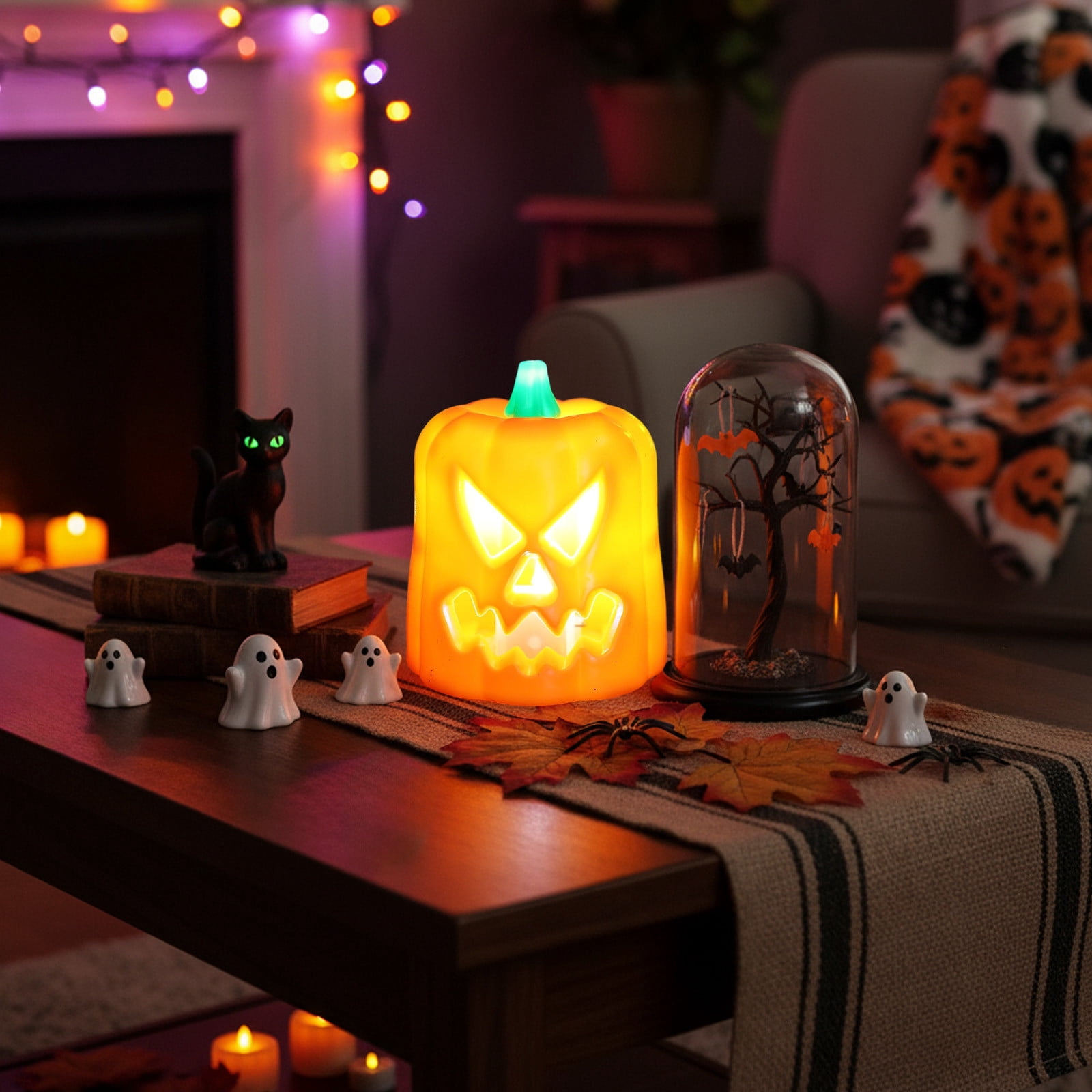 HomeKingdee Halloween Pumpkin Lights Jack O Lanterns Vintage Halloween ...