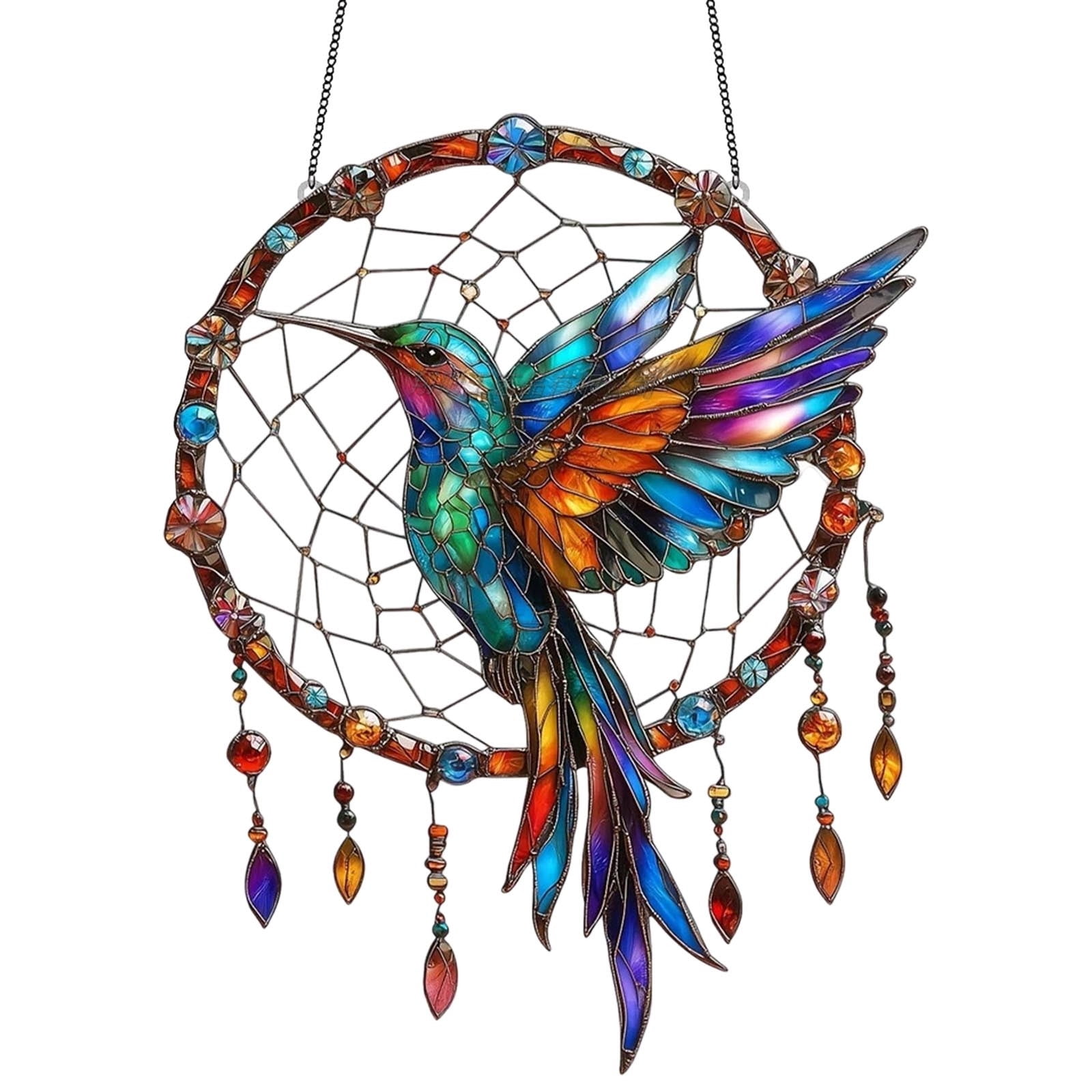 HomeKingdee Indoor/Outdoor Dreamcatcher Series Light Catchers - Acrylic ...