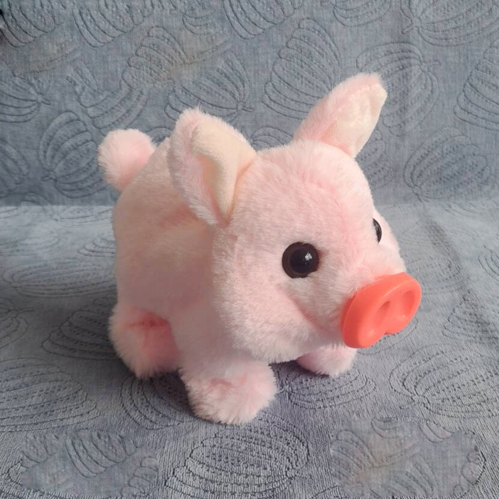 HomeKingdee Piggy Pet Piglet Plush Toy Pig Oink Twitch Nose Wag Tail ...