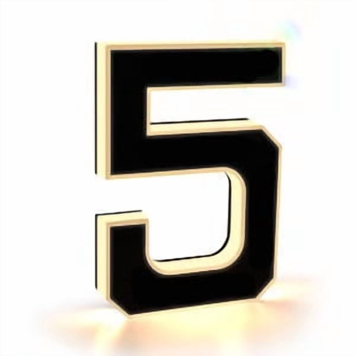 HomeKingdee Solar Lighted House Numbers for Outside, Light Up ...