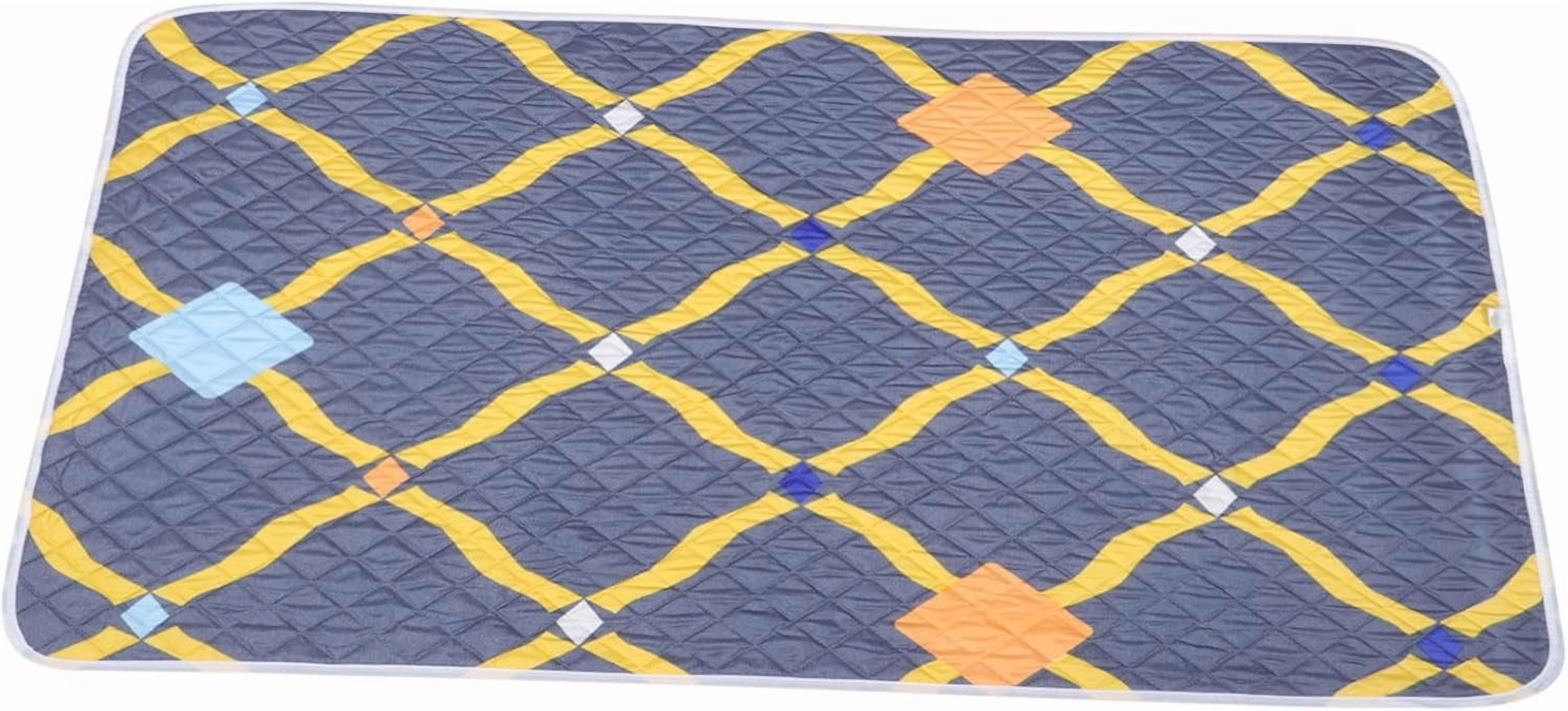 HomeKingdee Washable Cotton Incontinence Pad Absorbent Bed Wetting Mat ...