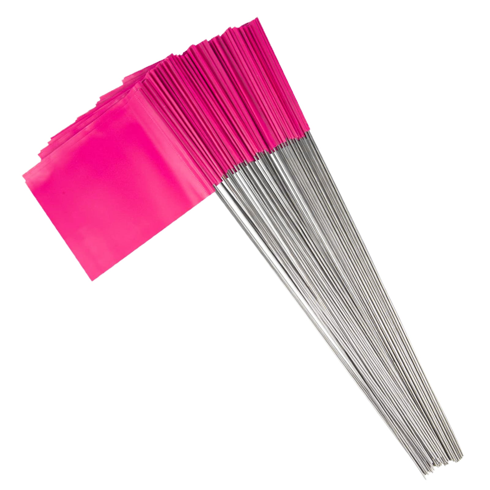 HomeLife 100Pcs Marking Flags Lawn Flag Markers Waterproof Non-Fading ...