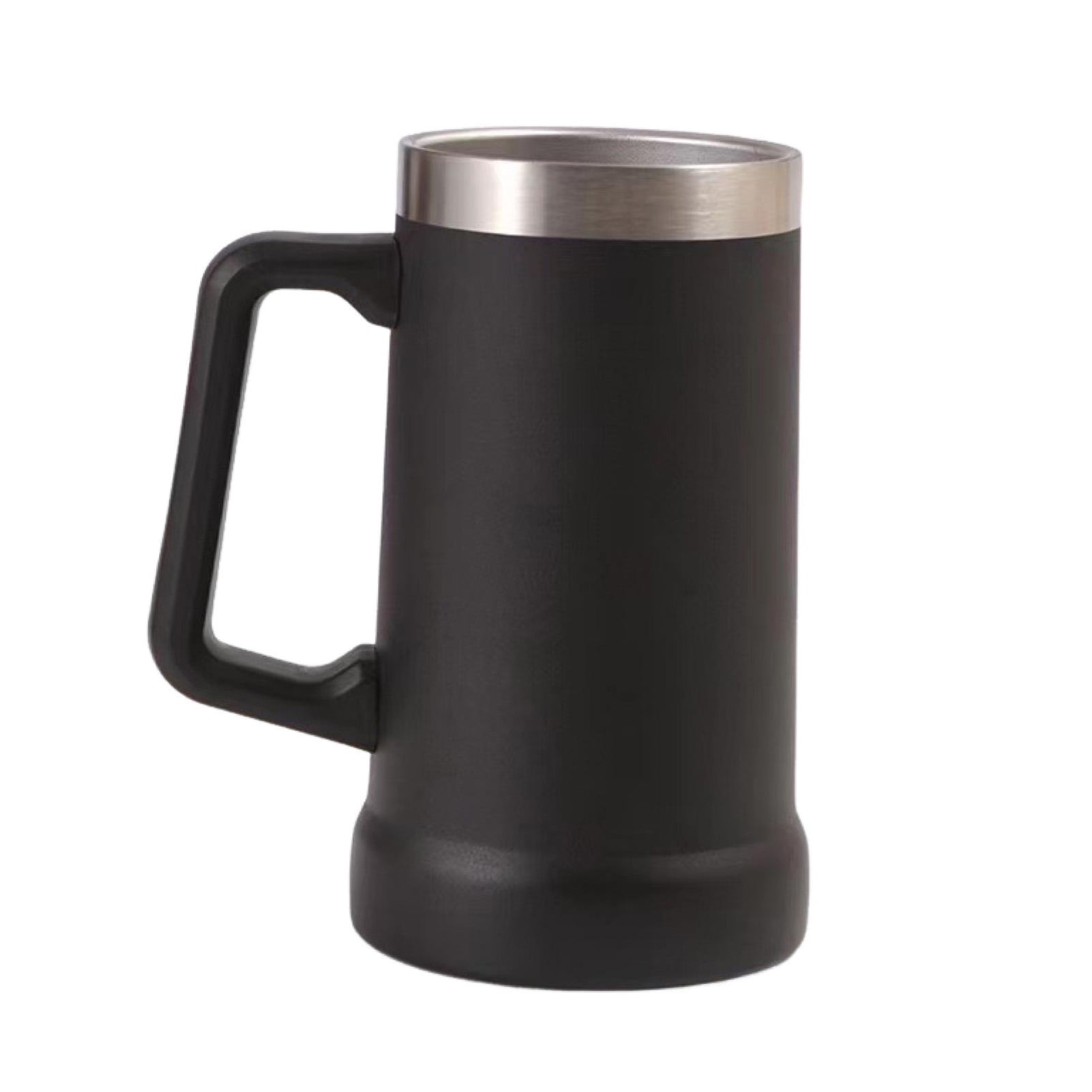 HomeLife 24oz/700ML Beer Stein Double Wall Insulation Stainless Steel ...