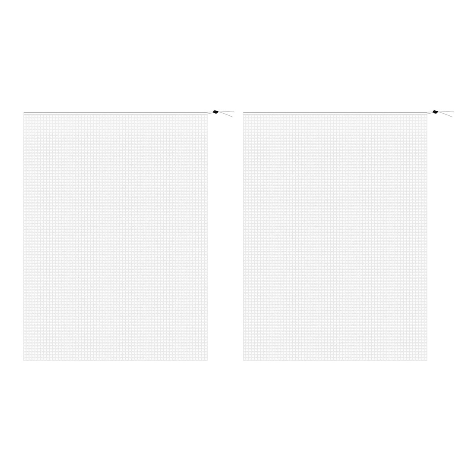 HomeLife 2Pcs Large Fruit Tree Netting Bags with Zipper Drawstring ...