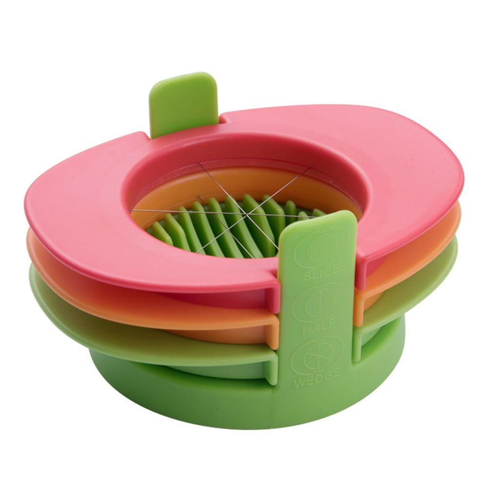 HomeLife 3 In 1 Stainless Steel Cutting Wires Hard Boiled Egg Slicer ...