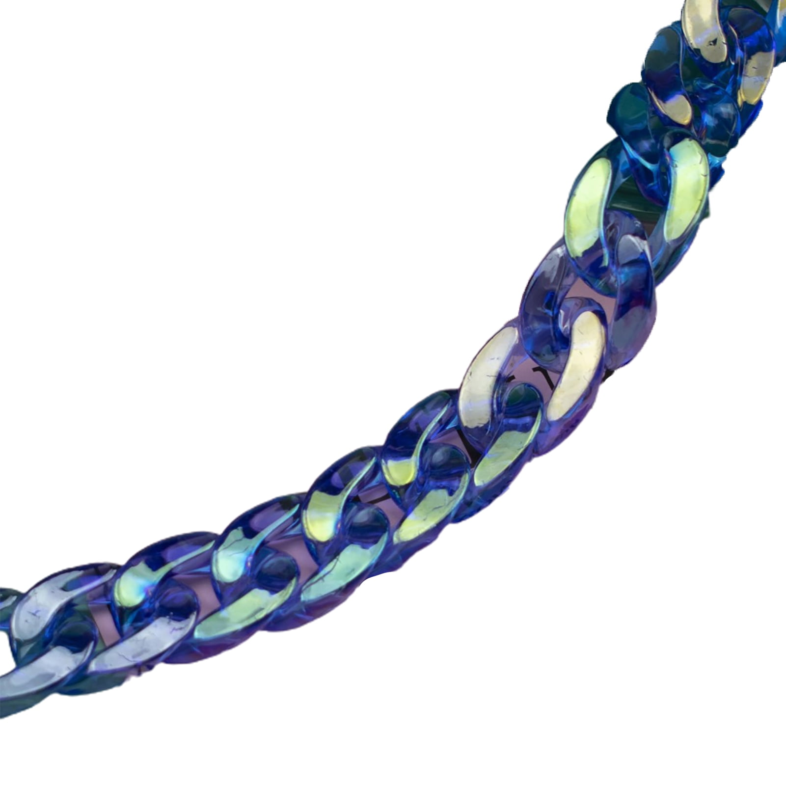 HomeLife 30Pcs Acrylic Rings Chain Durable Multiple Colour Anti-fade ...