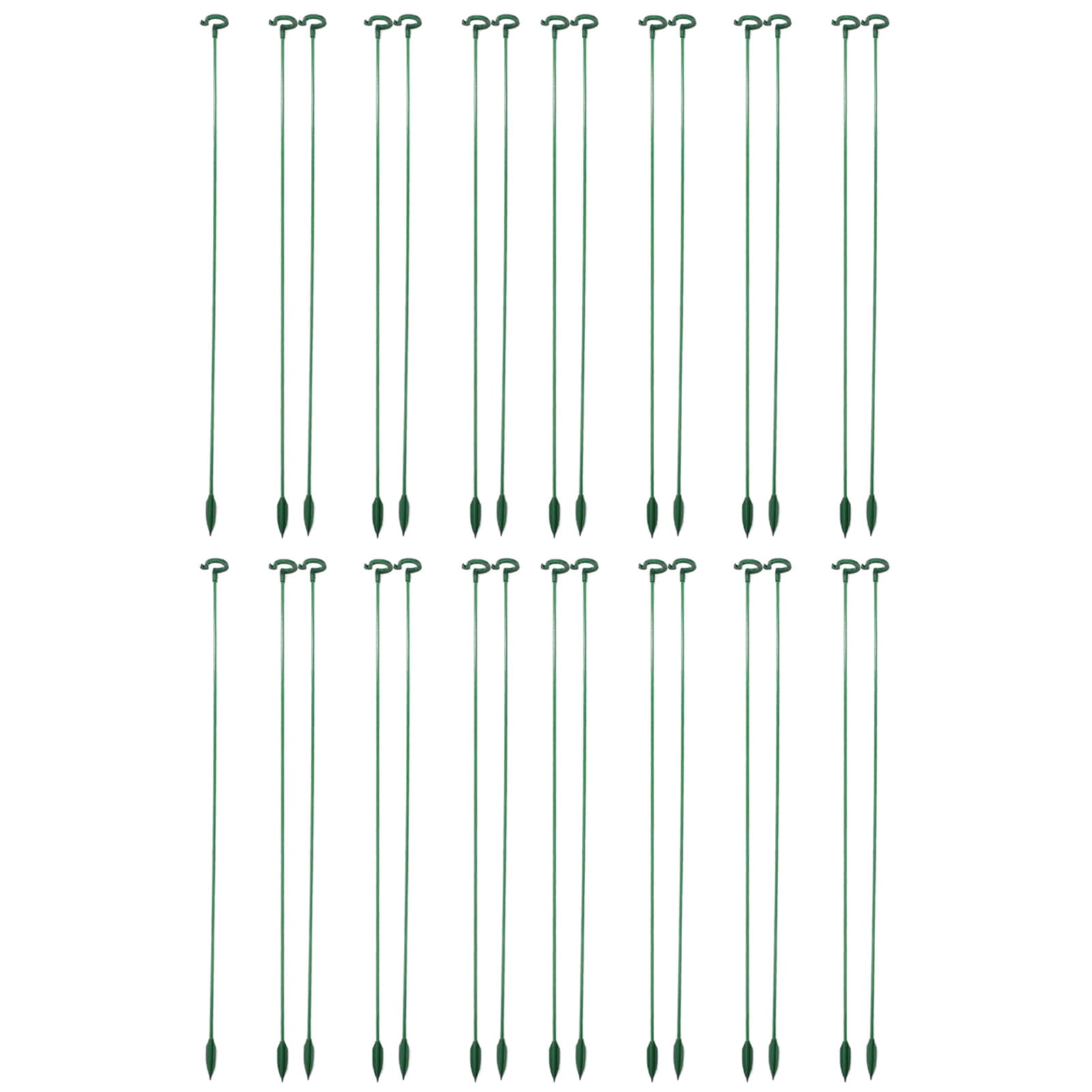HomeLife 30Pcs Plant Support Stakes Single Plant Stem Flower Support ...
