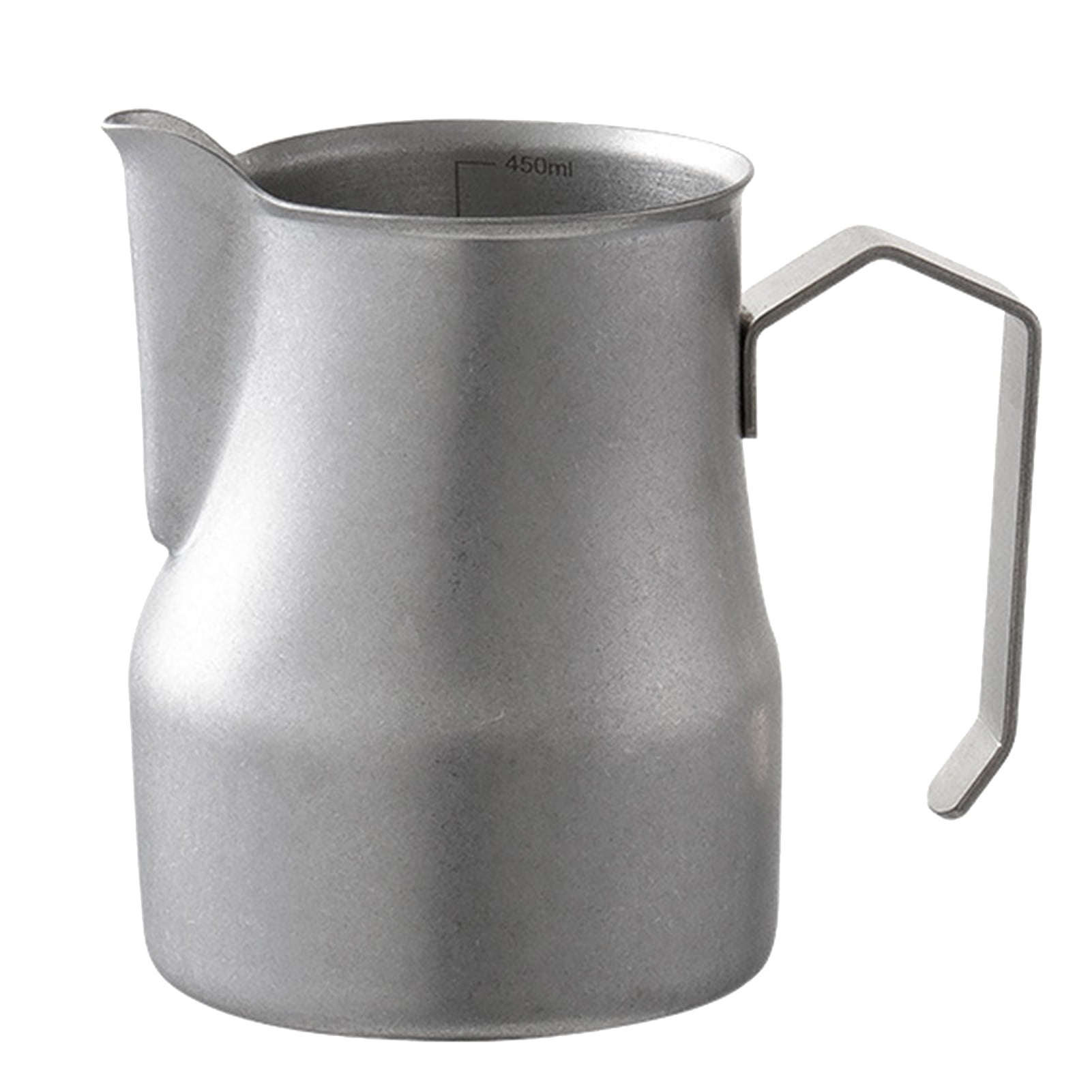 HomeLife 350/500ml Milk Frother Cup Built-in Scale Stainless Steel Bird ...