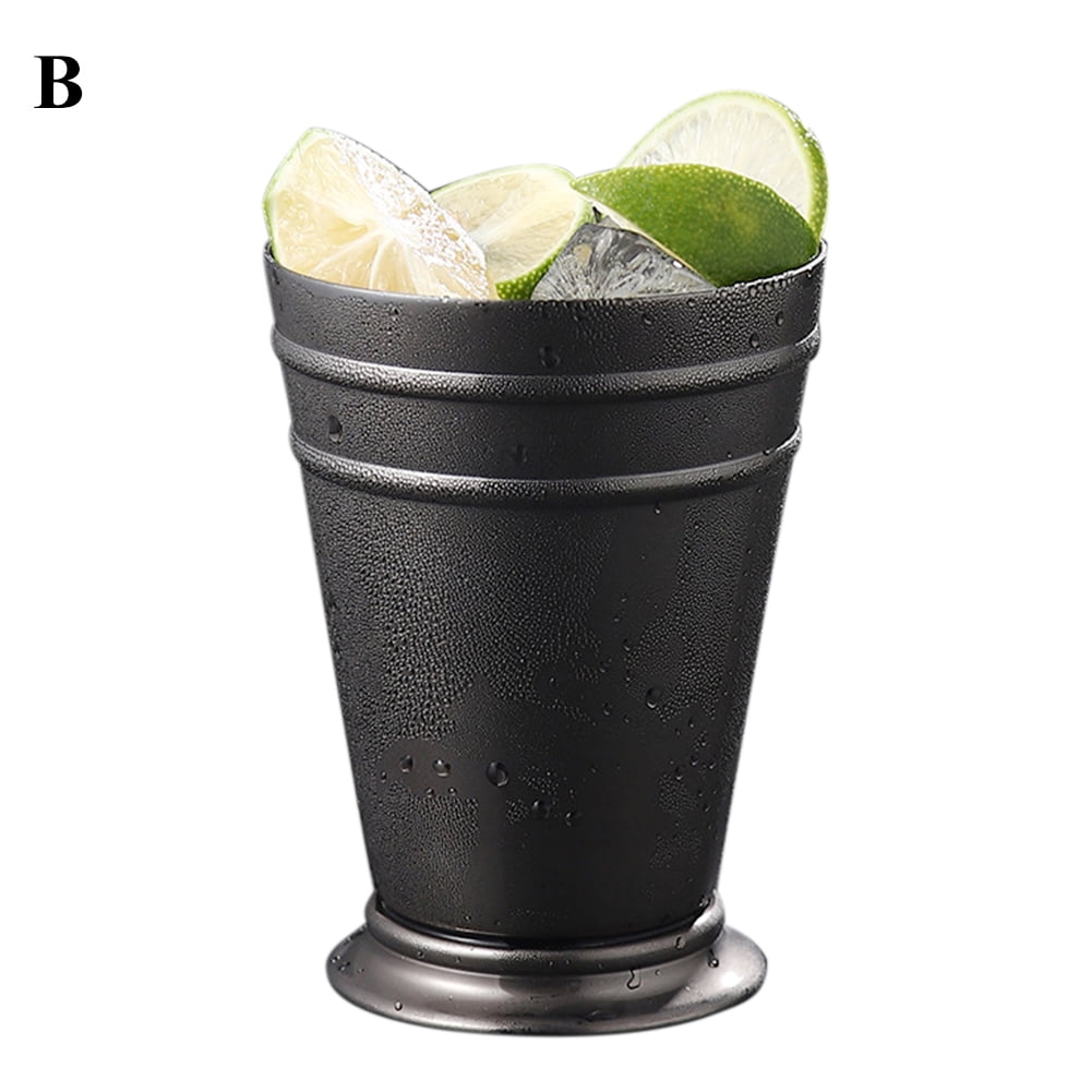 HomeLife 360ml Stainless Steel Mojito Mint Julep Cup Bar Party Beer ...