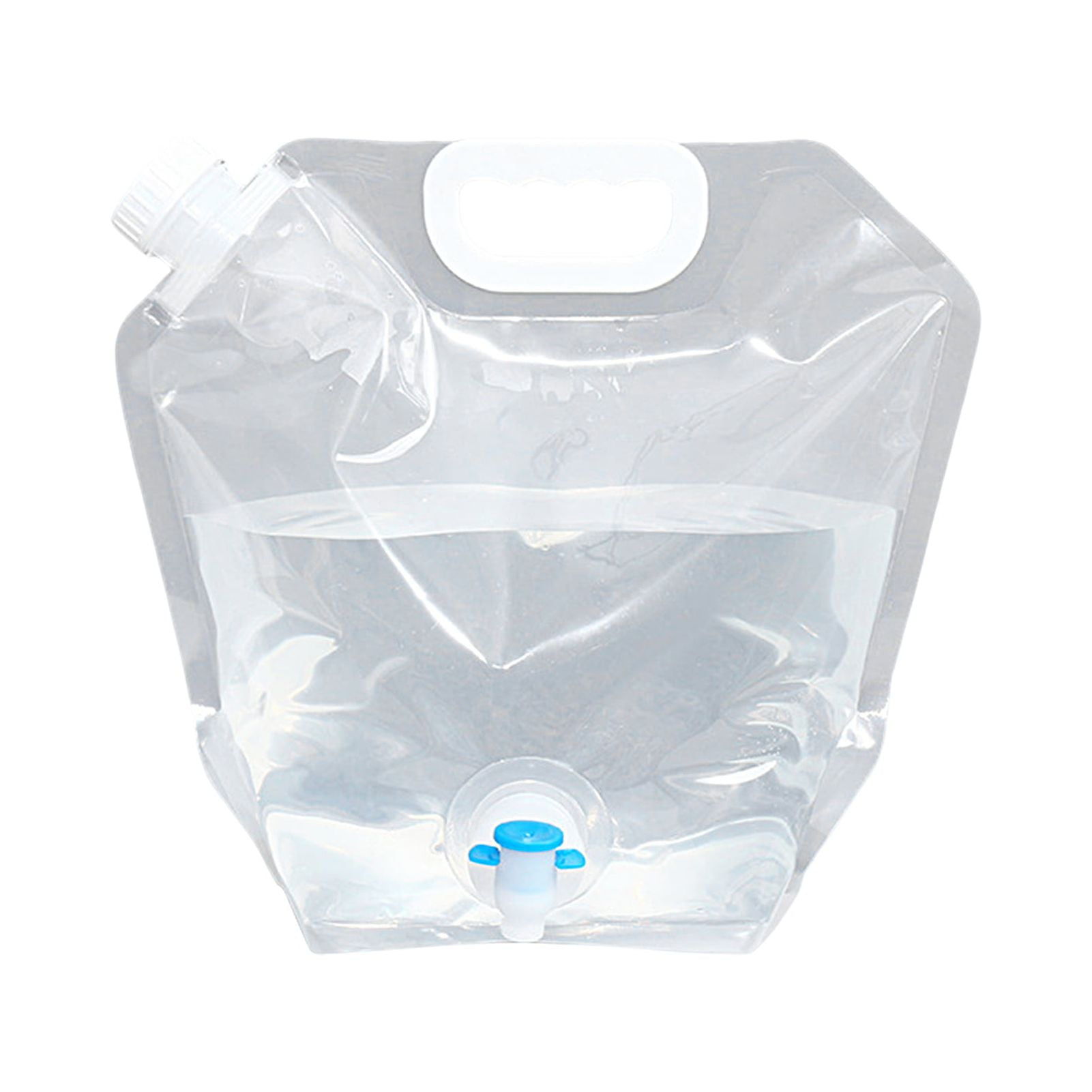 HomeLife 5L/10L Folding Water Bag Leak-proof Large Capacity Plastic ...