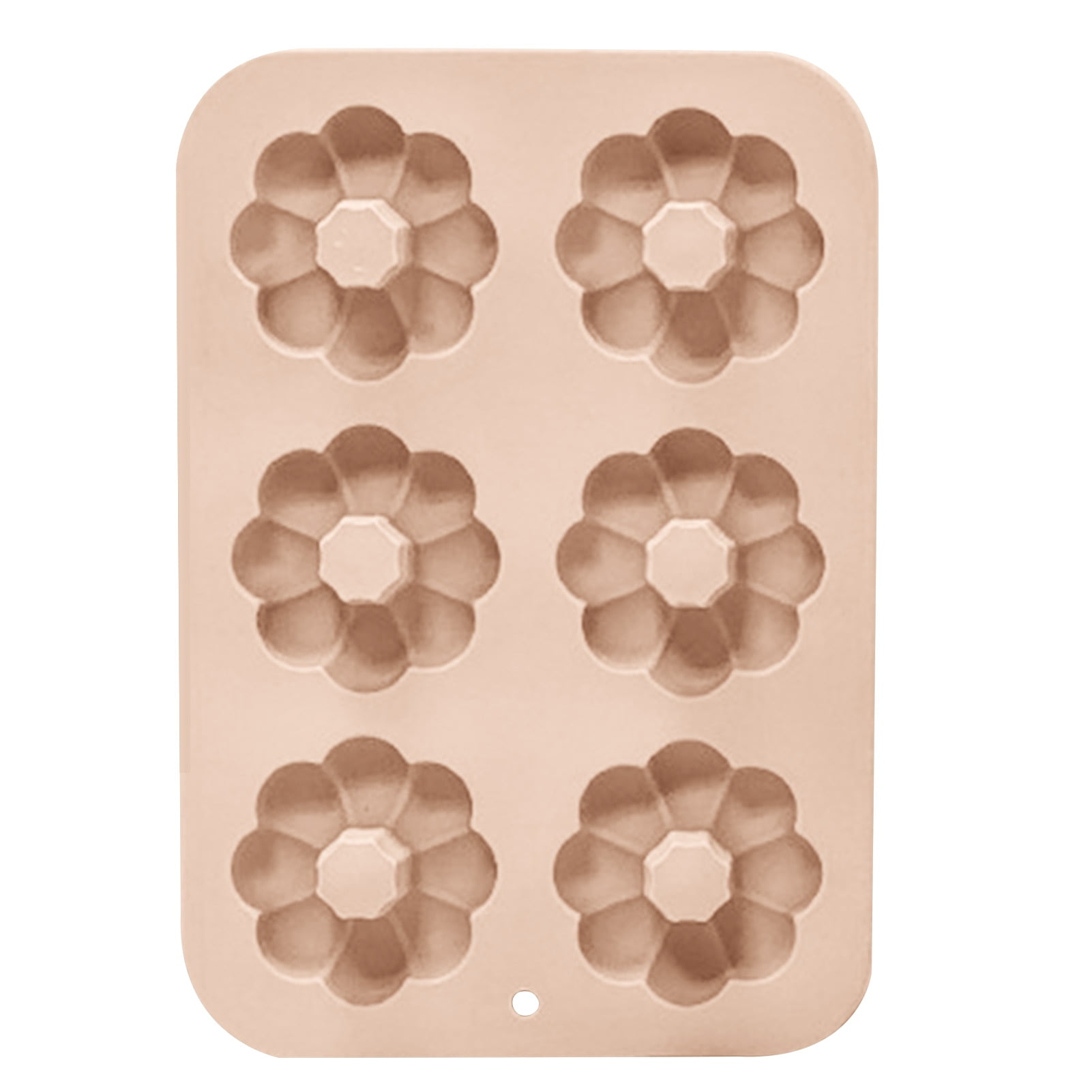 HomeLife 6 Grids Donut Mold Food Grade Portable Easy-demoulding DIY ...