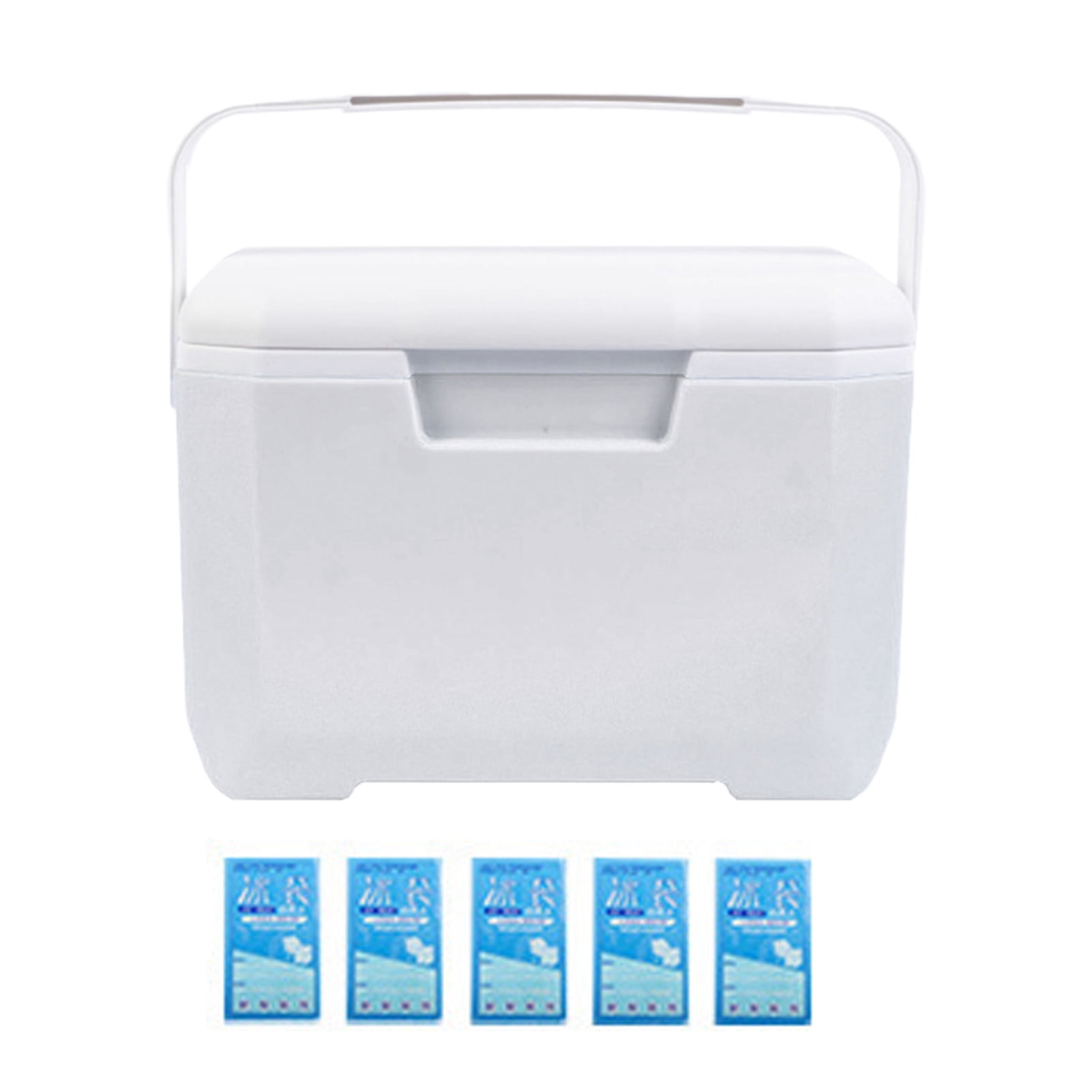 HomeLife 6L Portable Cooler Box with Heavy Duty Handle Lightweight ...