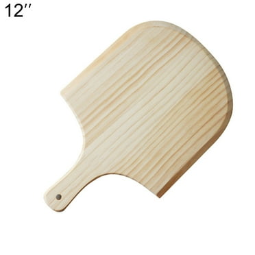 JS Gourmet Acacia Wood Pizza Peel 12 Inch with Engraved Sections for ...