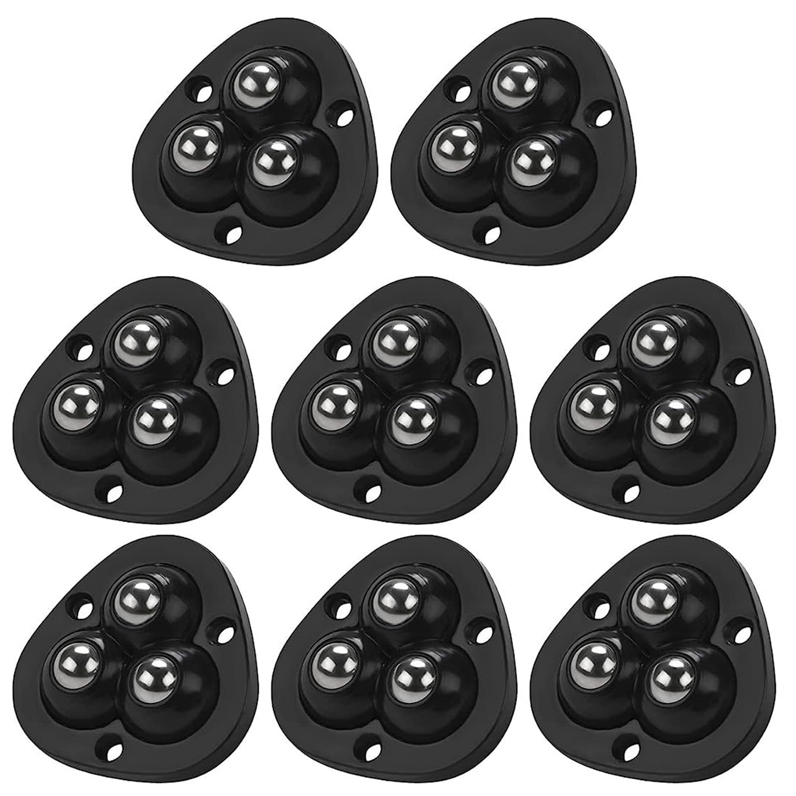 HomeLife 8Pcs Caster Wheel Easy Glide Self Adhesive 360 Degree Rotation ...