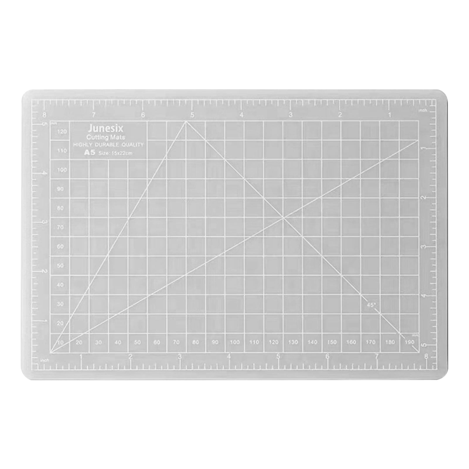 HomeLife A3/A4/A5 Cutting Mat Professional Translucent Plastic Rotary ...