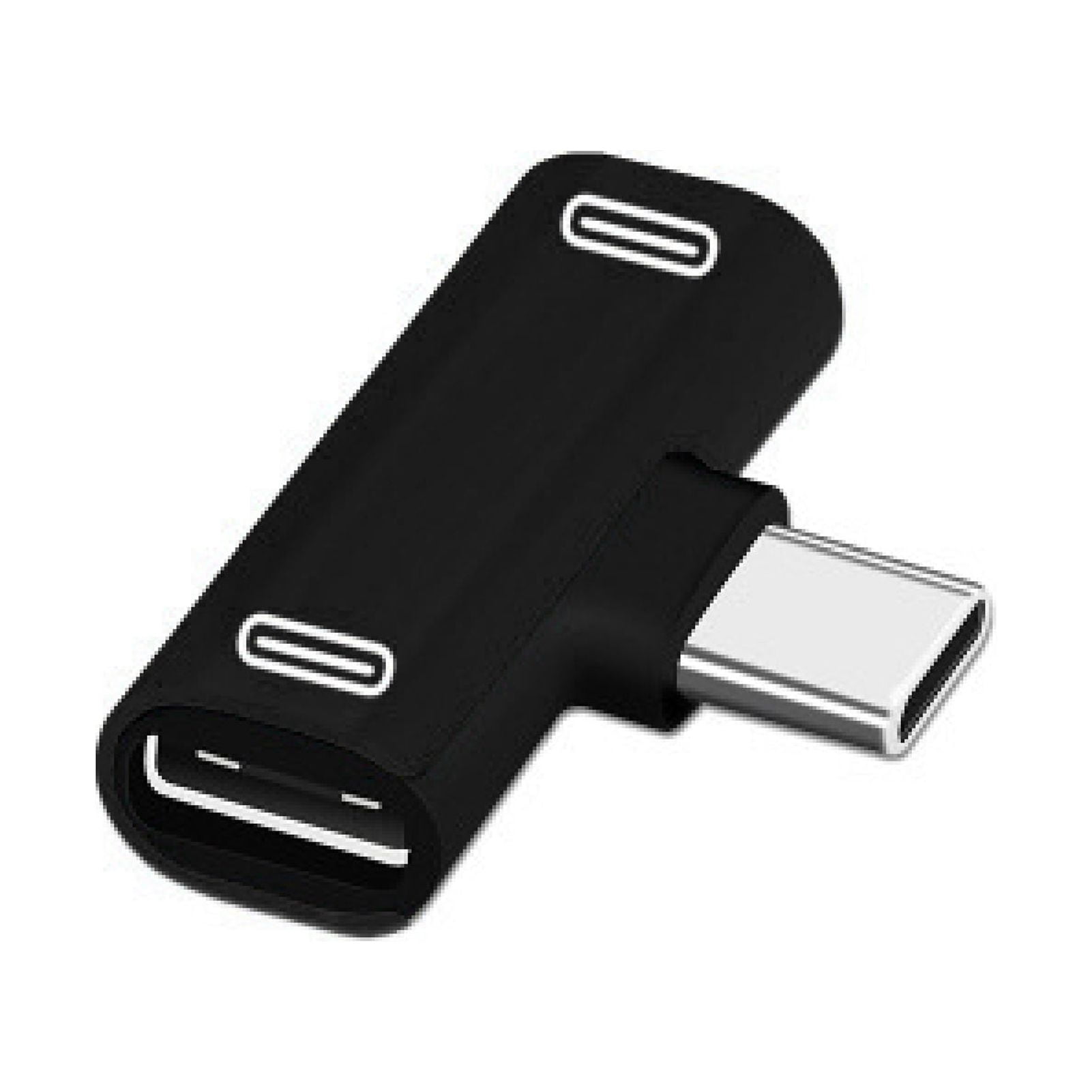 HomeLife Adapter Multifunctional Reliable Alloy USB Type C to Dual Type ...