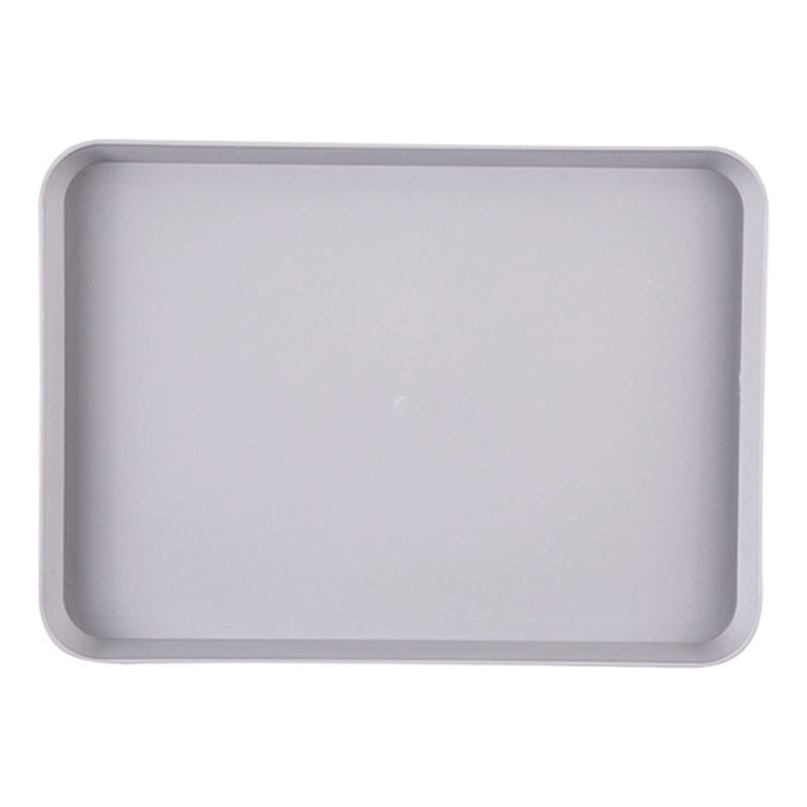 HomeLife Anti-slid Base Stackable Serving Tray Multi-use Smooth Surface ...